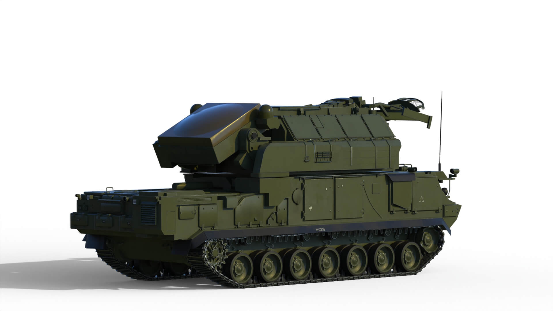 Tor-M2 SA-15 Gauntlet 3D Model by citizensnip