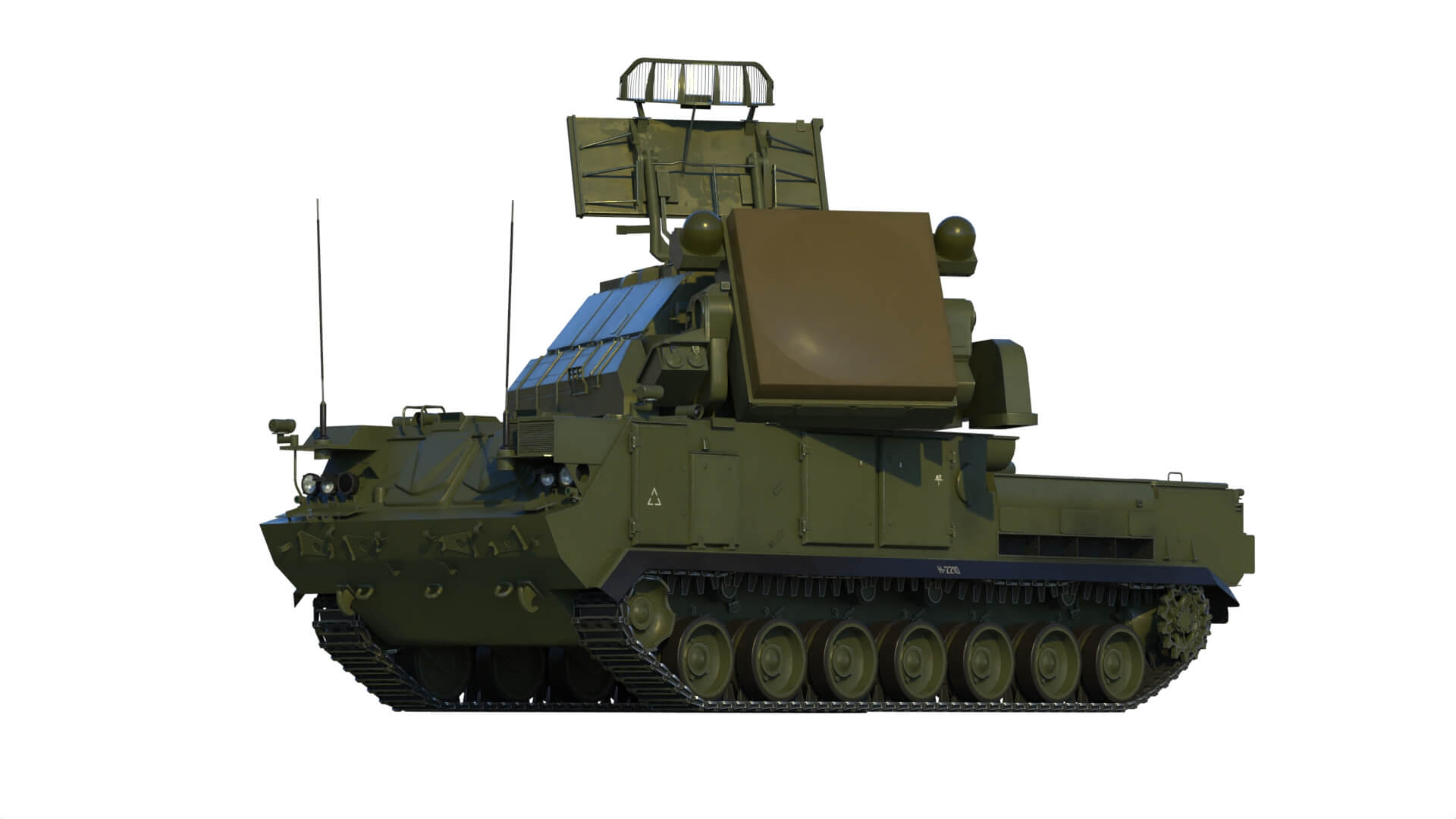 Tor-M2 SA-15 Gauntlet 3D Model by citizensnip