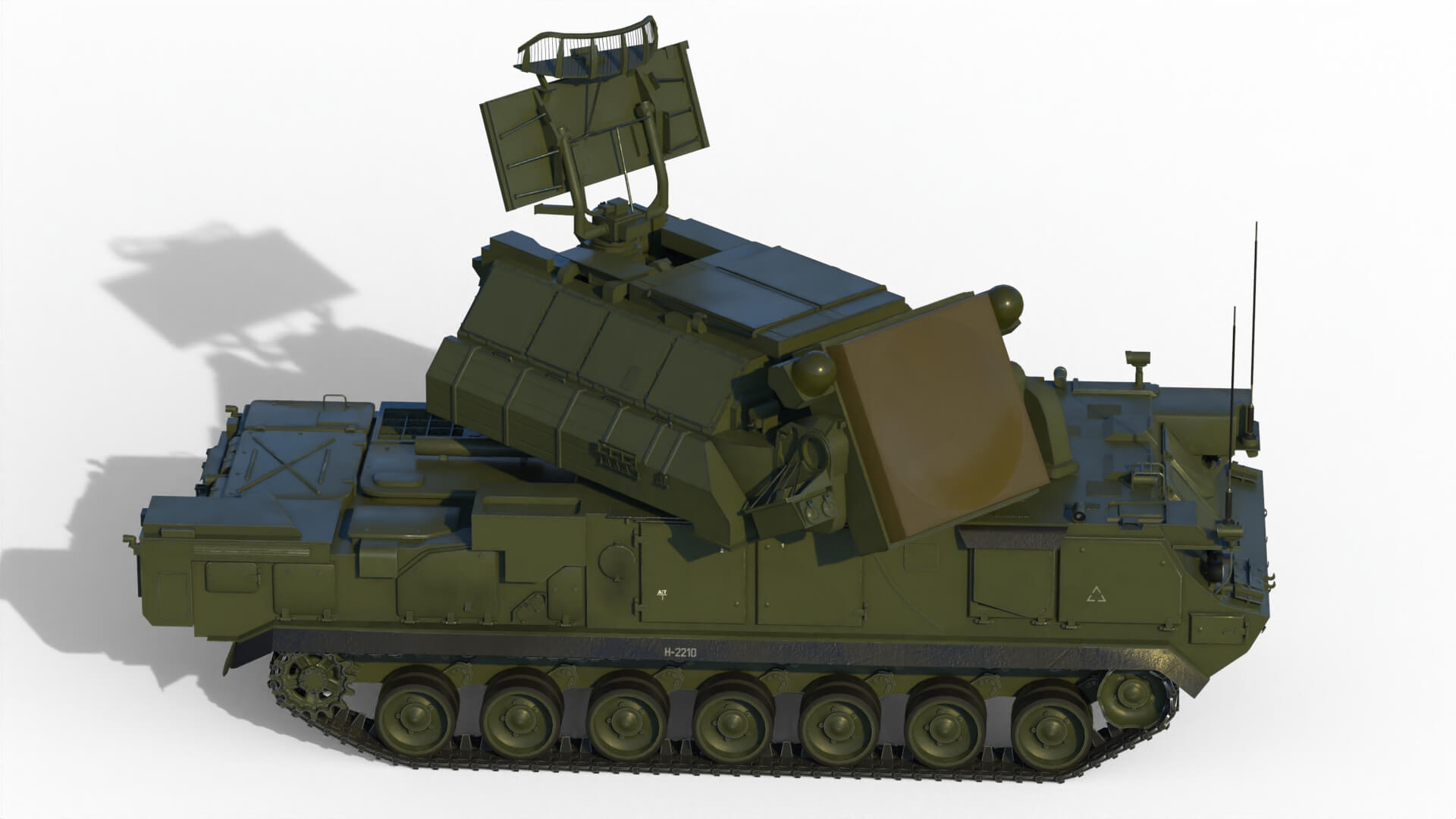 Tor-M2 SA-15 Gauntlet 3D Model by citizensnip