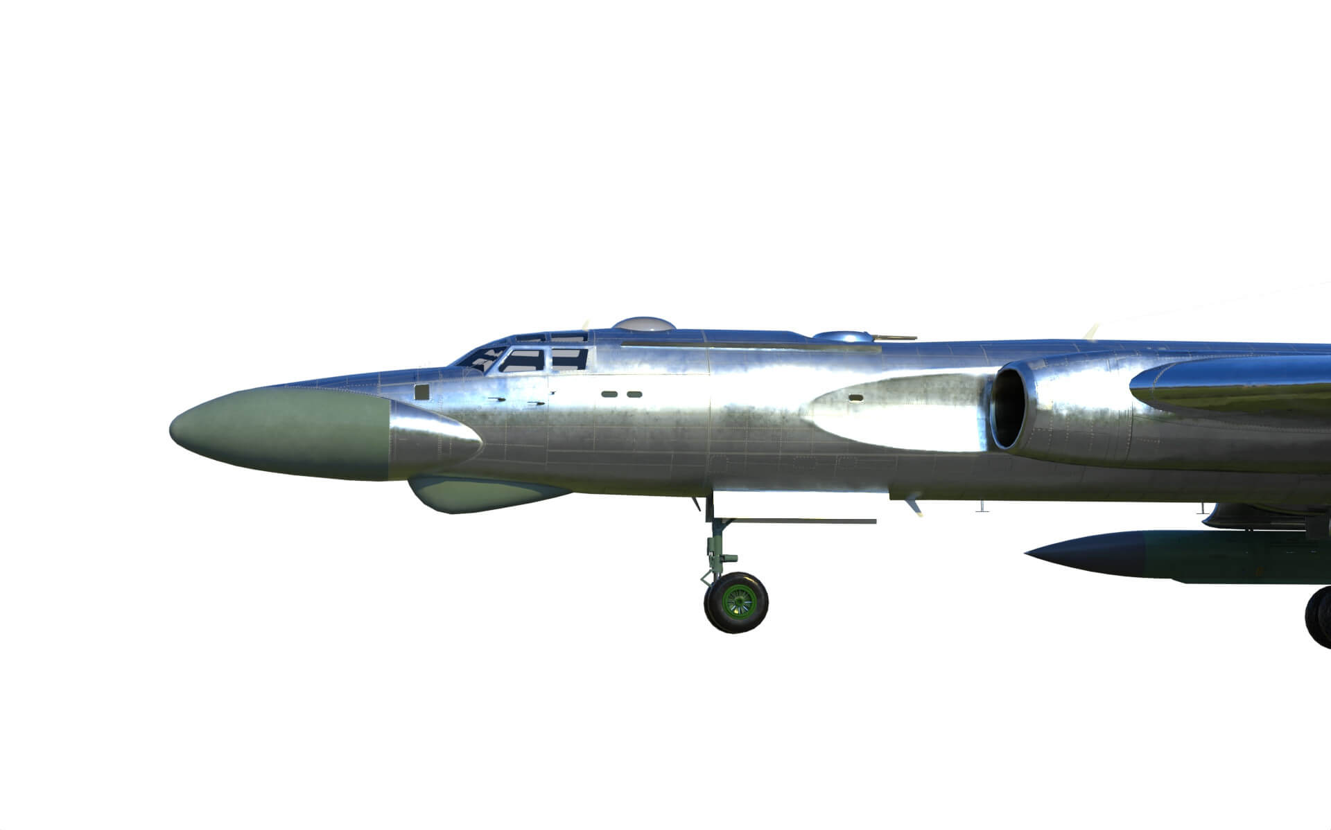 TU-16 K-10 Badger C Bomber 3D Model by citizensnip