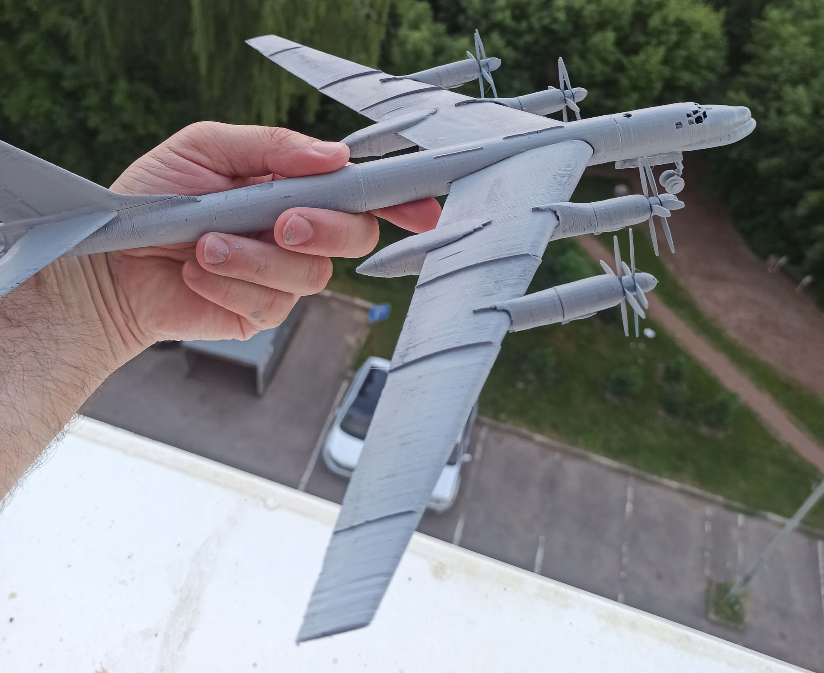 Tu-95 3D Model by citizensnip