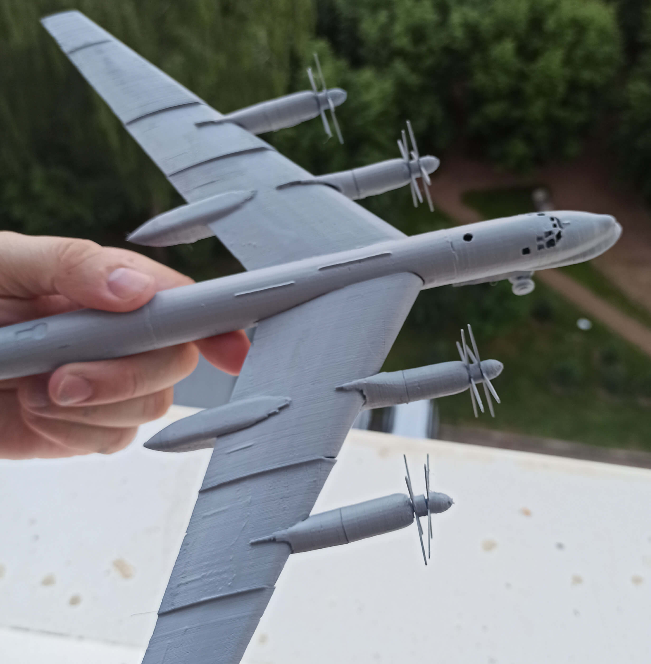 Tu-95 3D Model by citizensnip