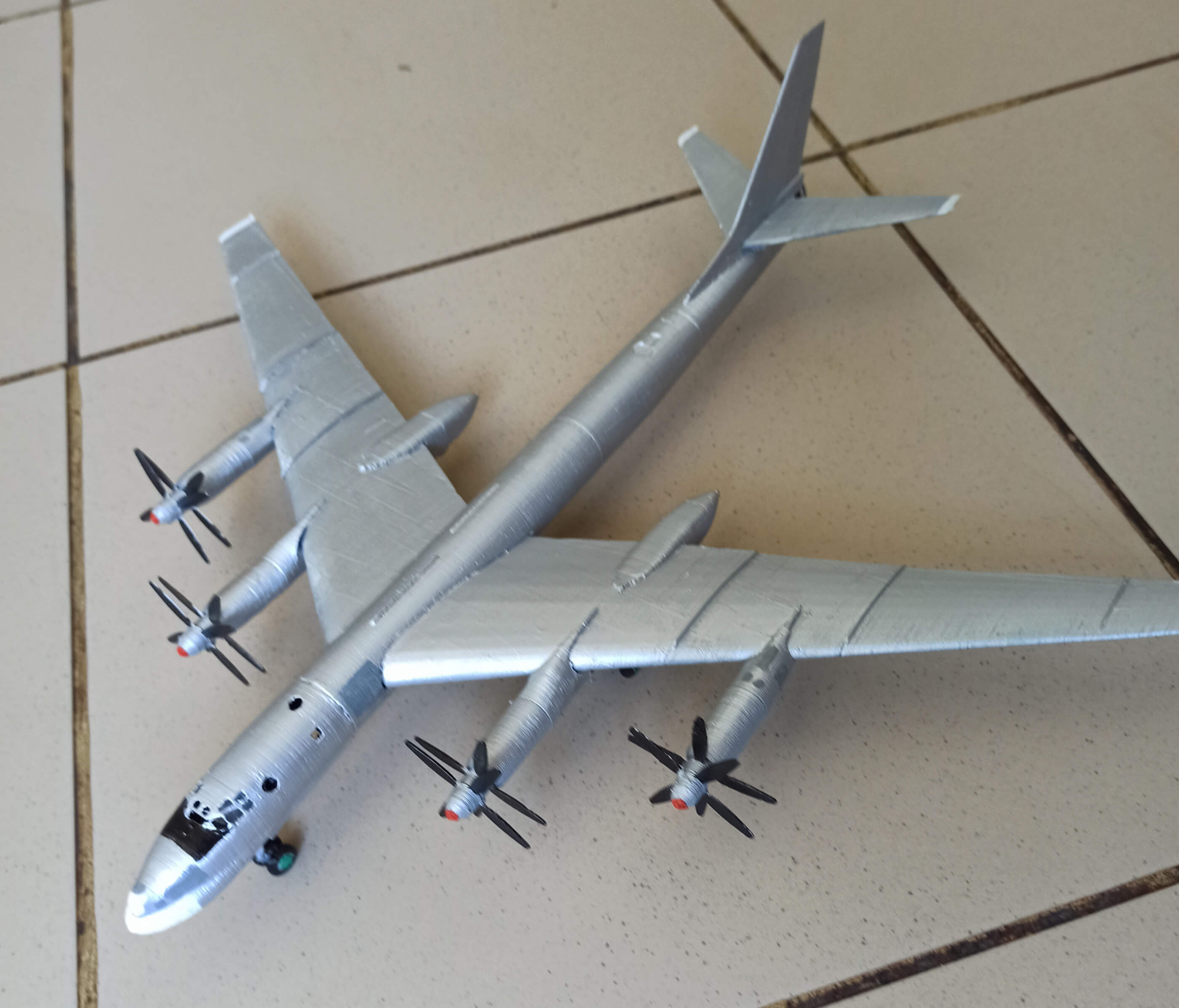 Tu-95 3D Model by citizensnip