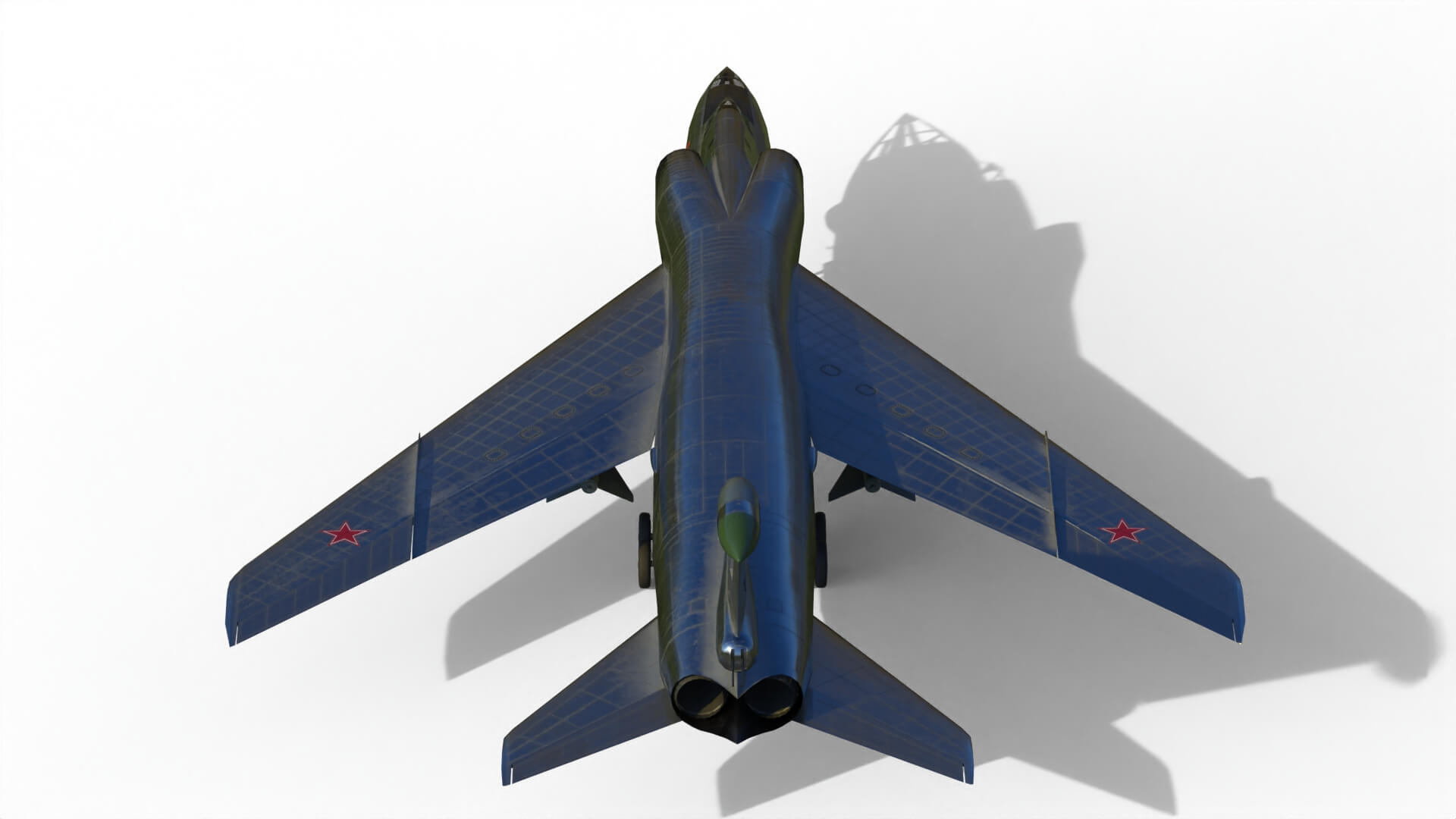 TU-98 Backfin Bomber 3D Model by citizensnip