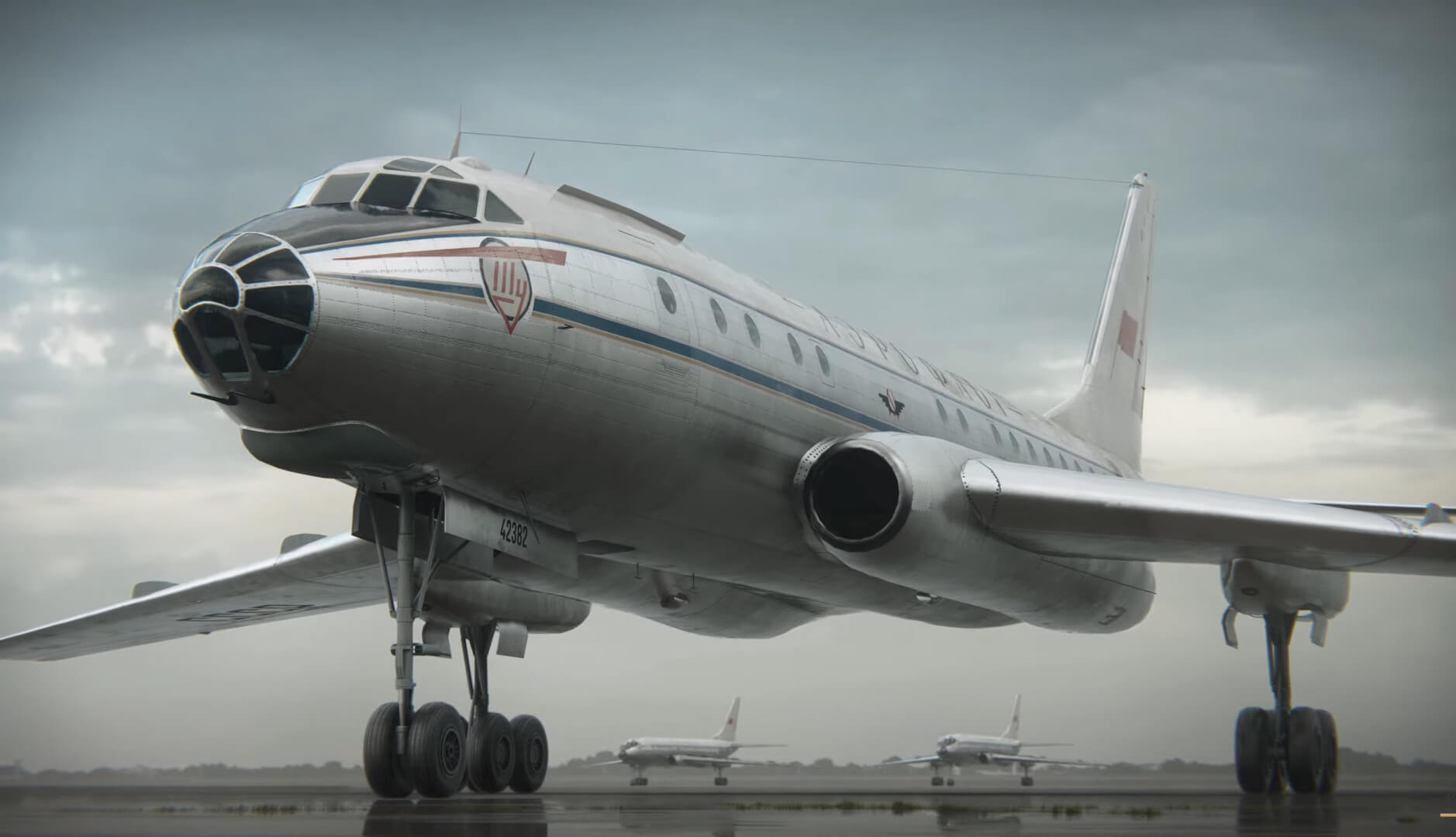 Tupolev TU-104 3D Model by citizensnip