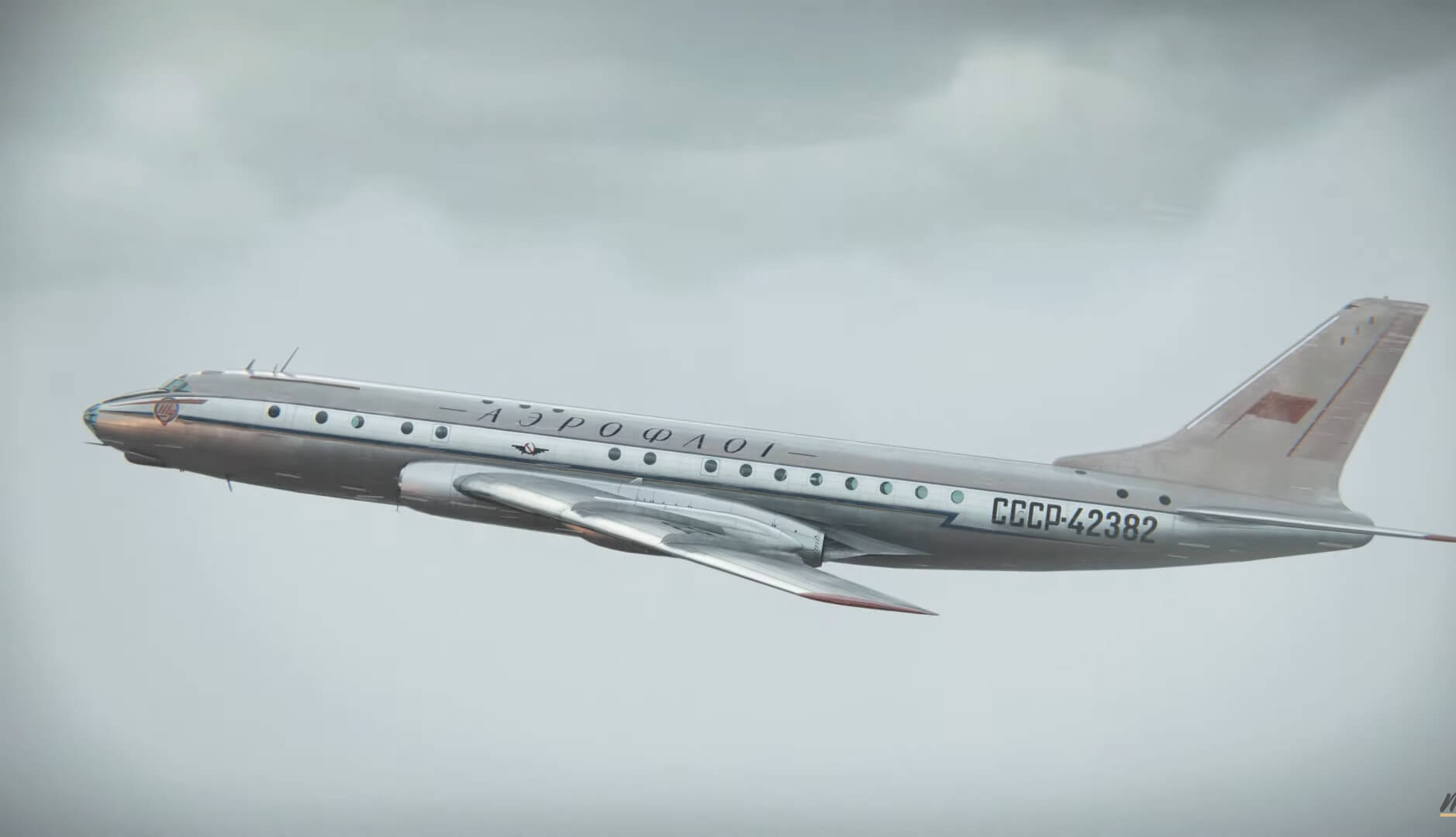 Tupolev TU-104 3D Model by citizensnip