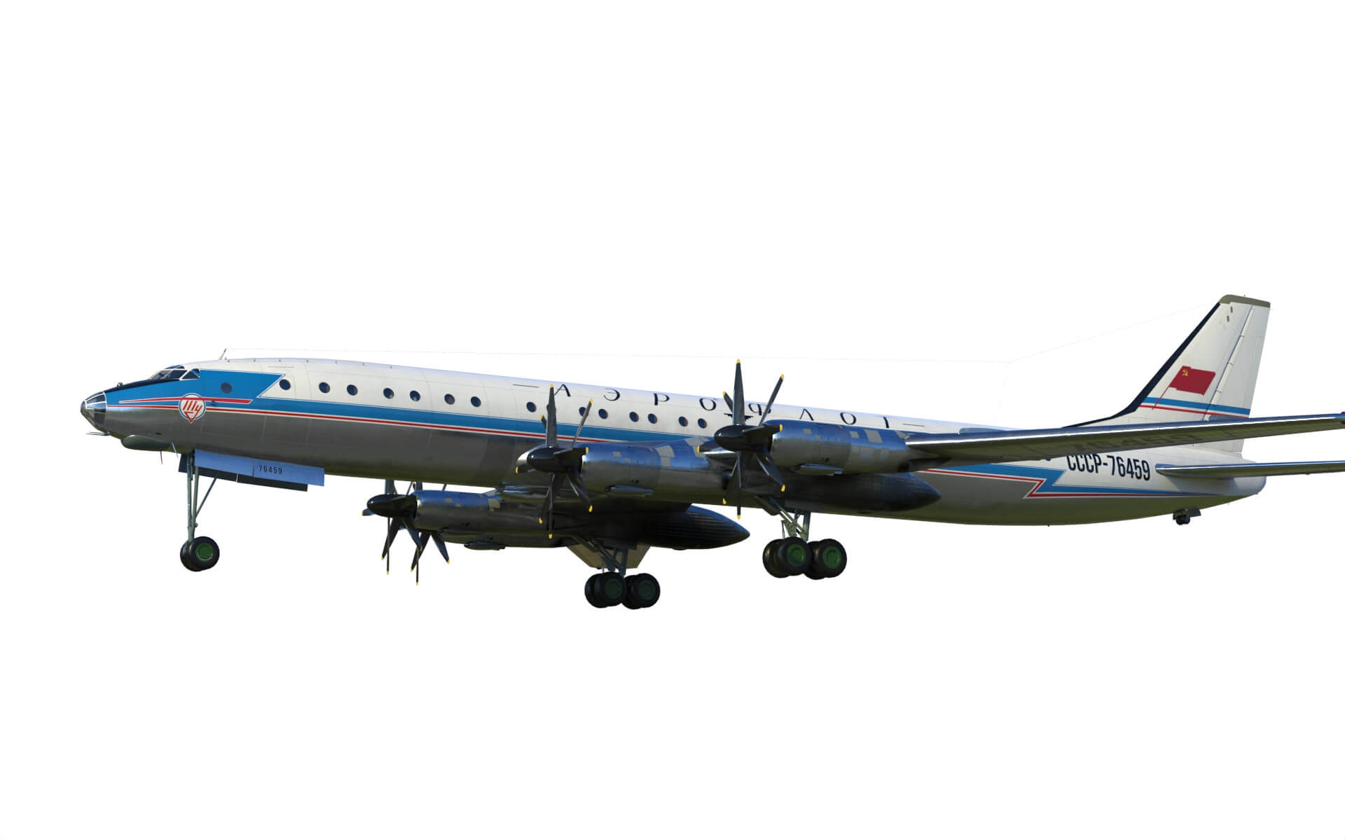 Tupolev Tu-114 3D Model by citizensnip