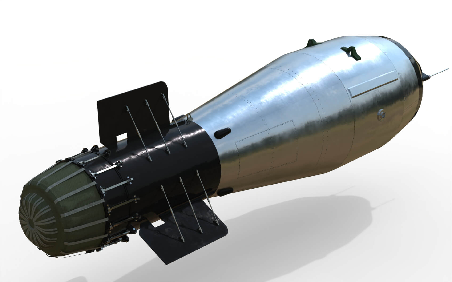 Tupolev TU-95 V Bear a Tsar Bomba 3D Model by citizensnip