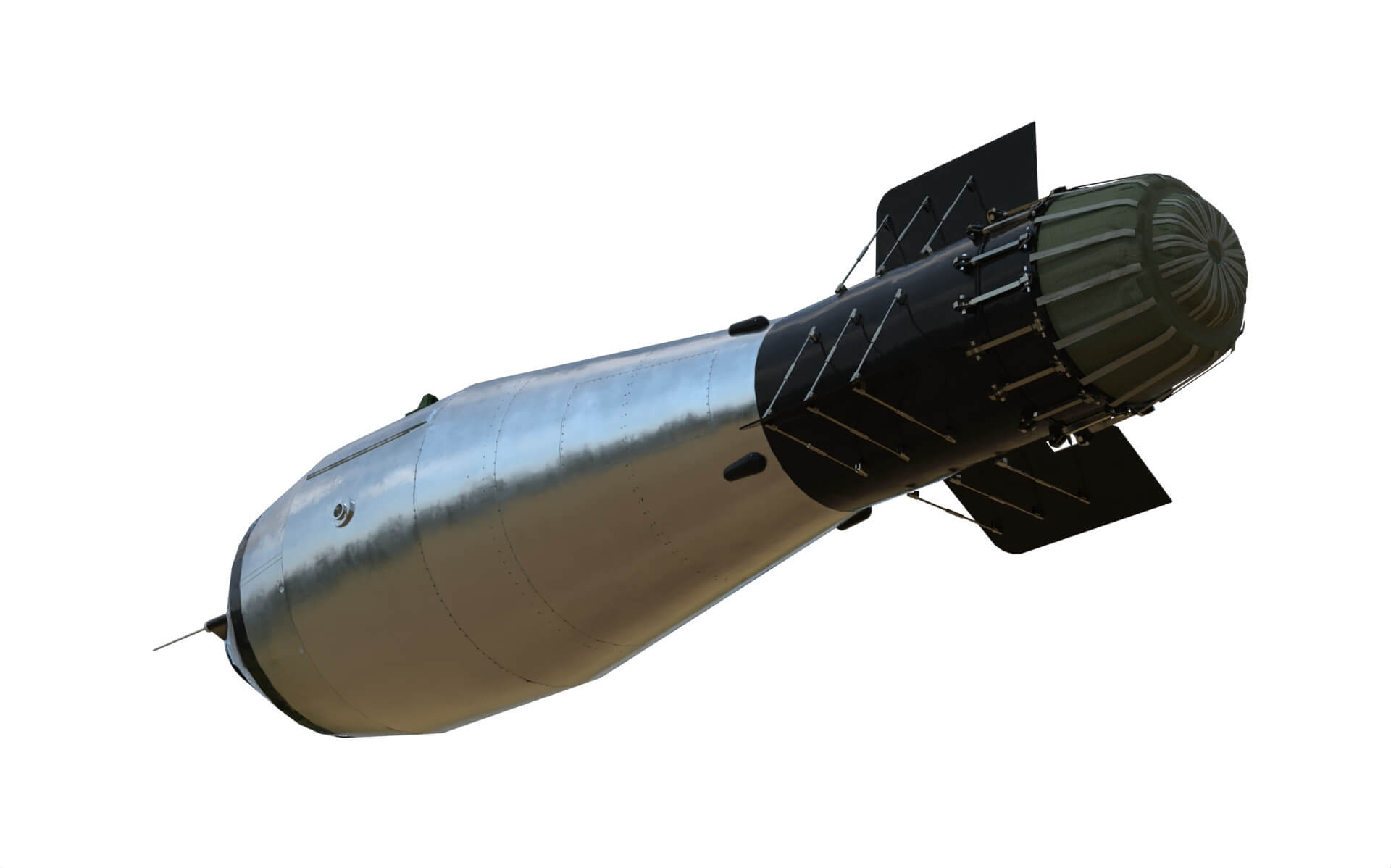 Tupolev TU-95 V Bear a Tsar Bomba 3D Model by citizensnip