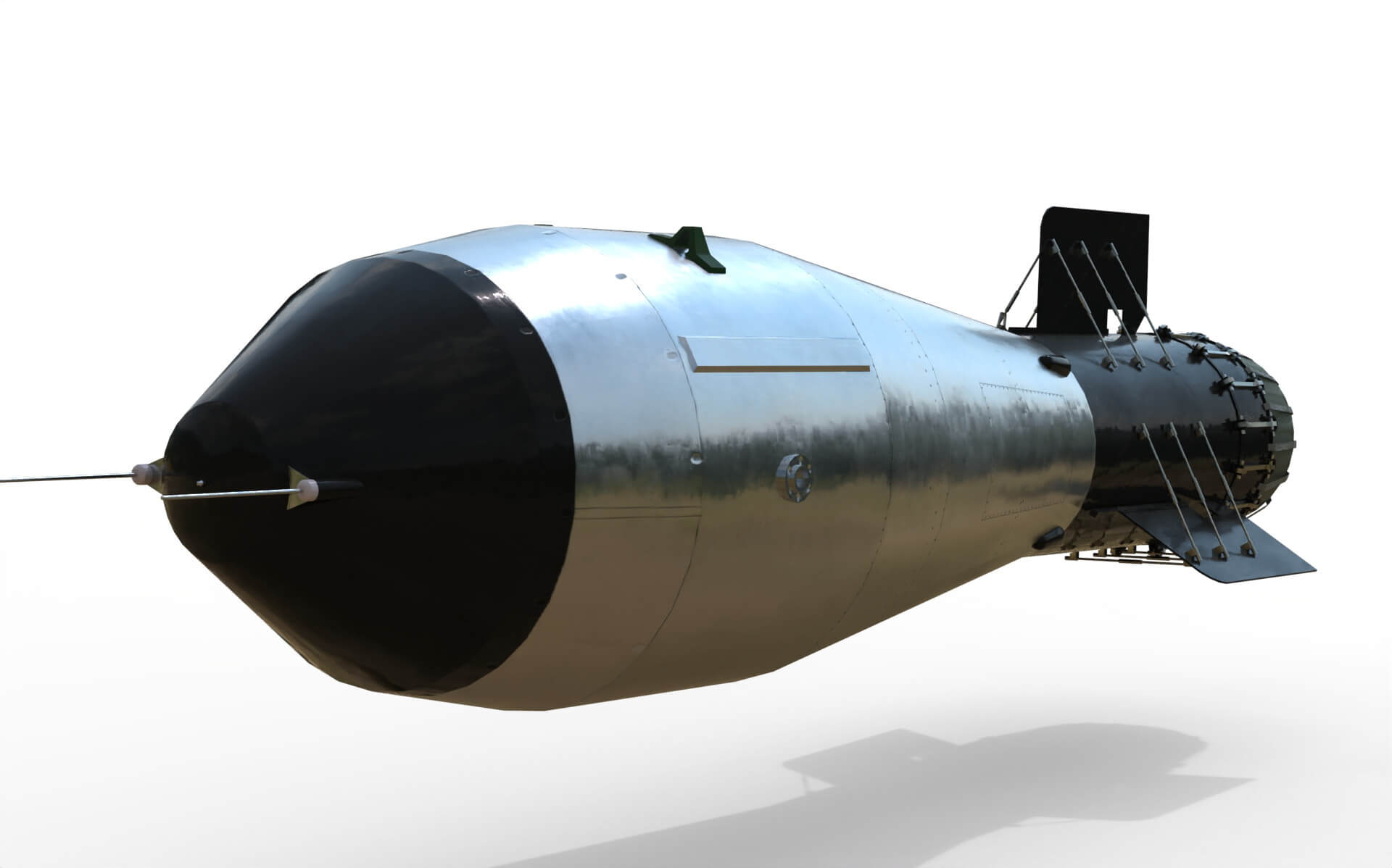 Tupolev TU-95 V Bear a Tsar Bomba 3D Model by citizensnip