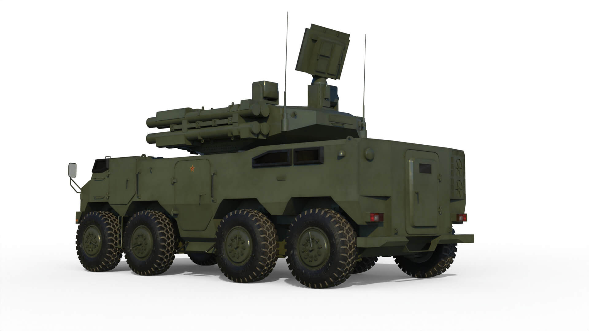 Type 625E AA Gun Missile System - 3D Model by citizensnip