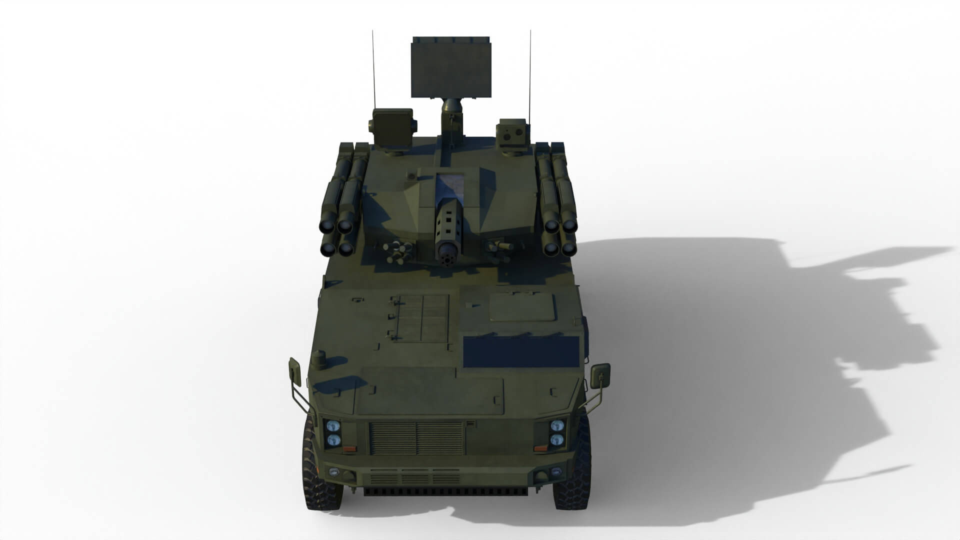 Type 625E AA Gun Missile System - 3D Model by citizensnip