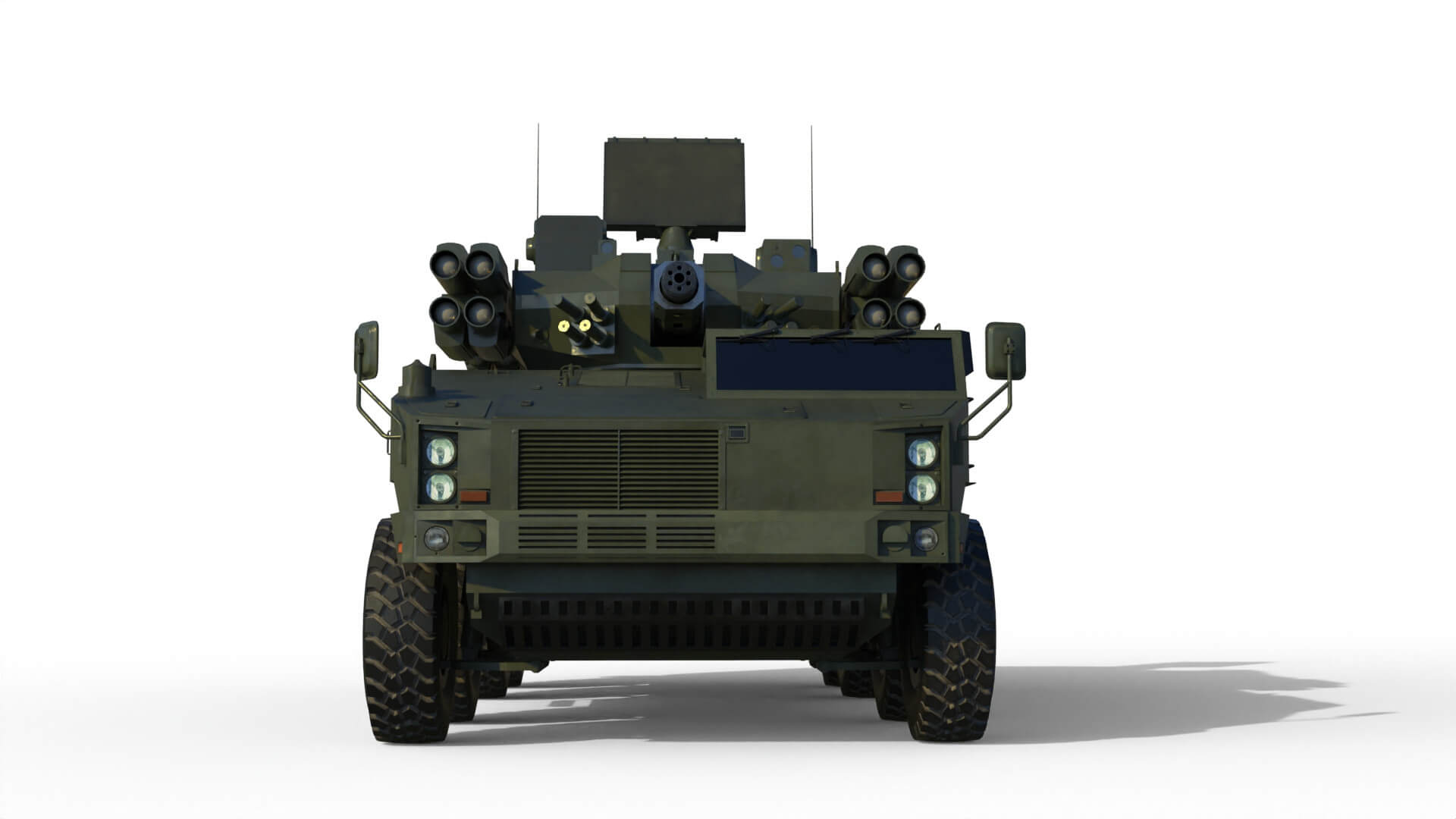 Type 625E AA Gun Missile System - 3D Model by citizensnip