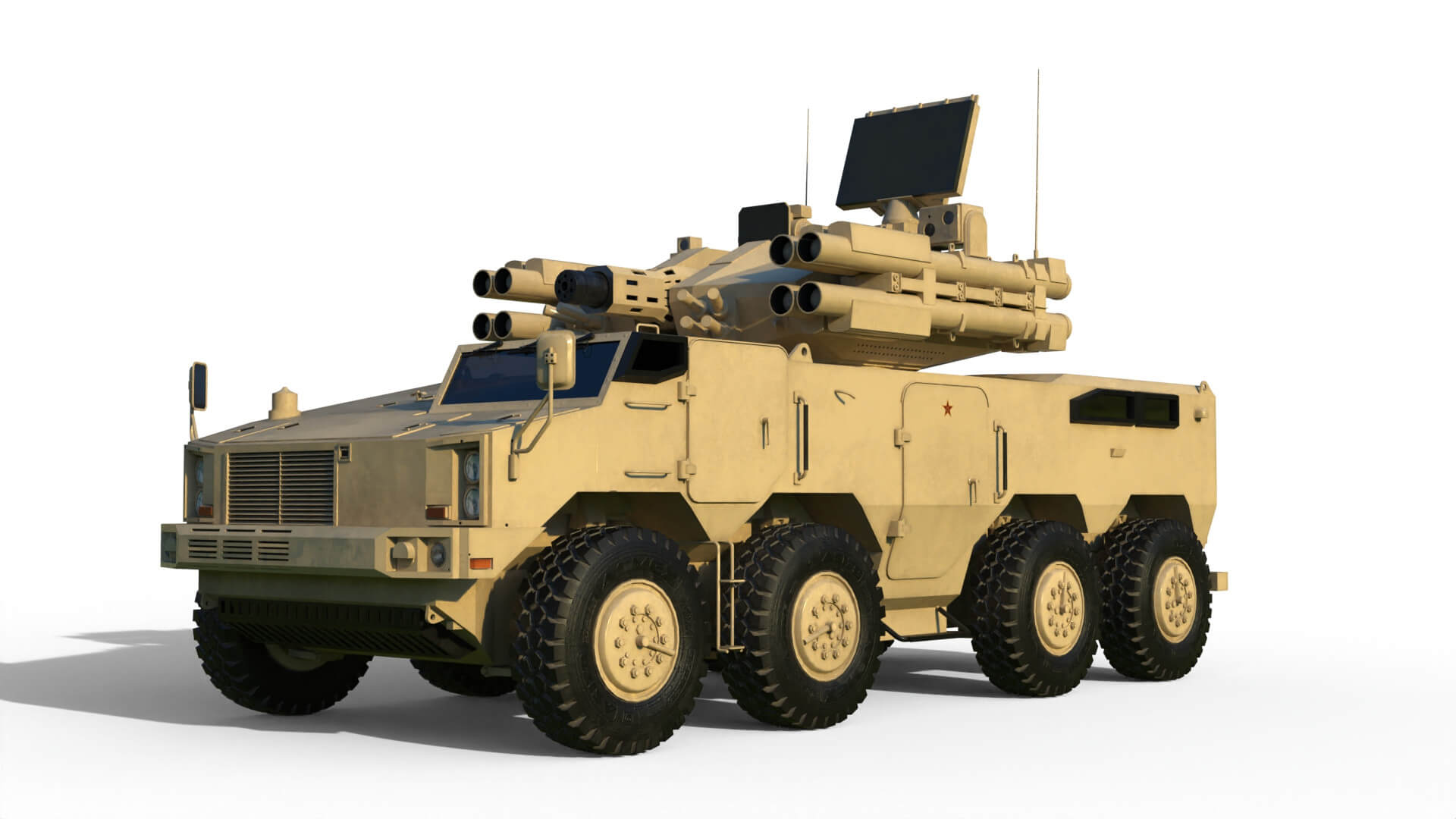 Type 625E AA Gun Missile System - 3D Model by citizensnip