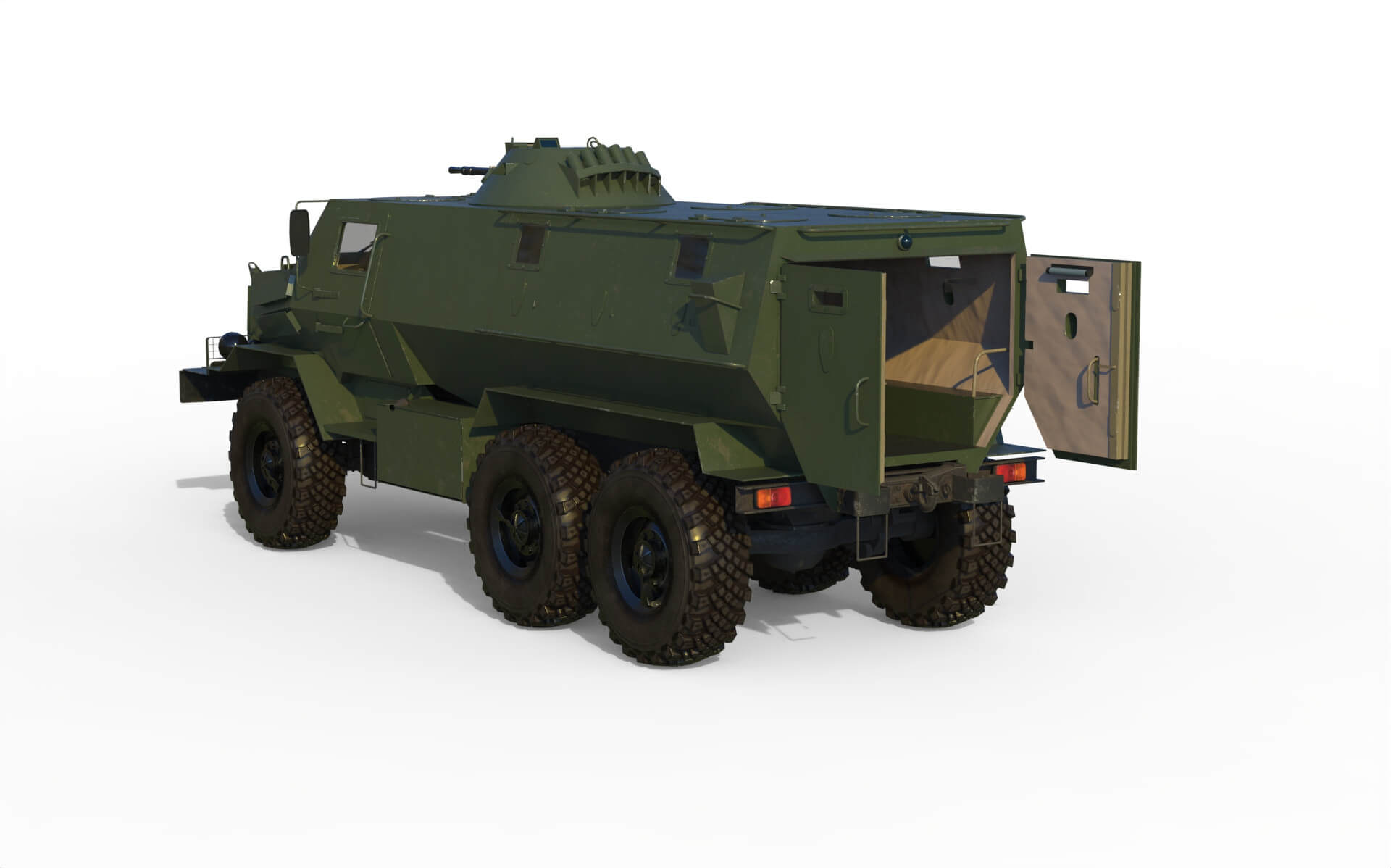 Ural Chekan MRAP Wagner PMC - 3D Model by citizensnip