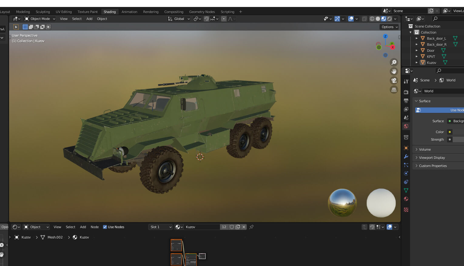 Ural Chekan MRAP Wagner PMC - 3D Model by citizensnip