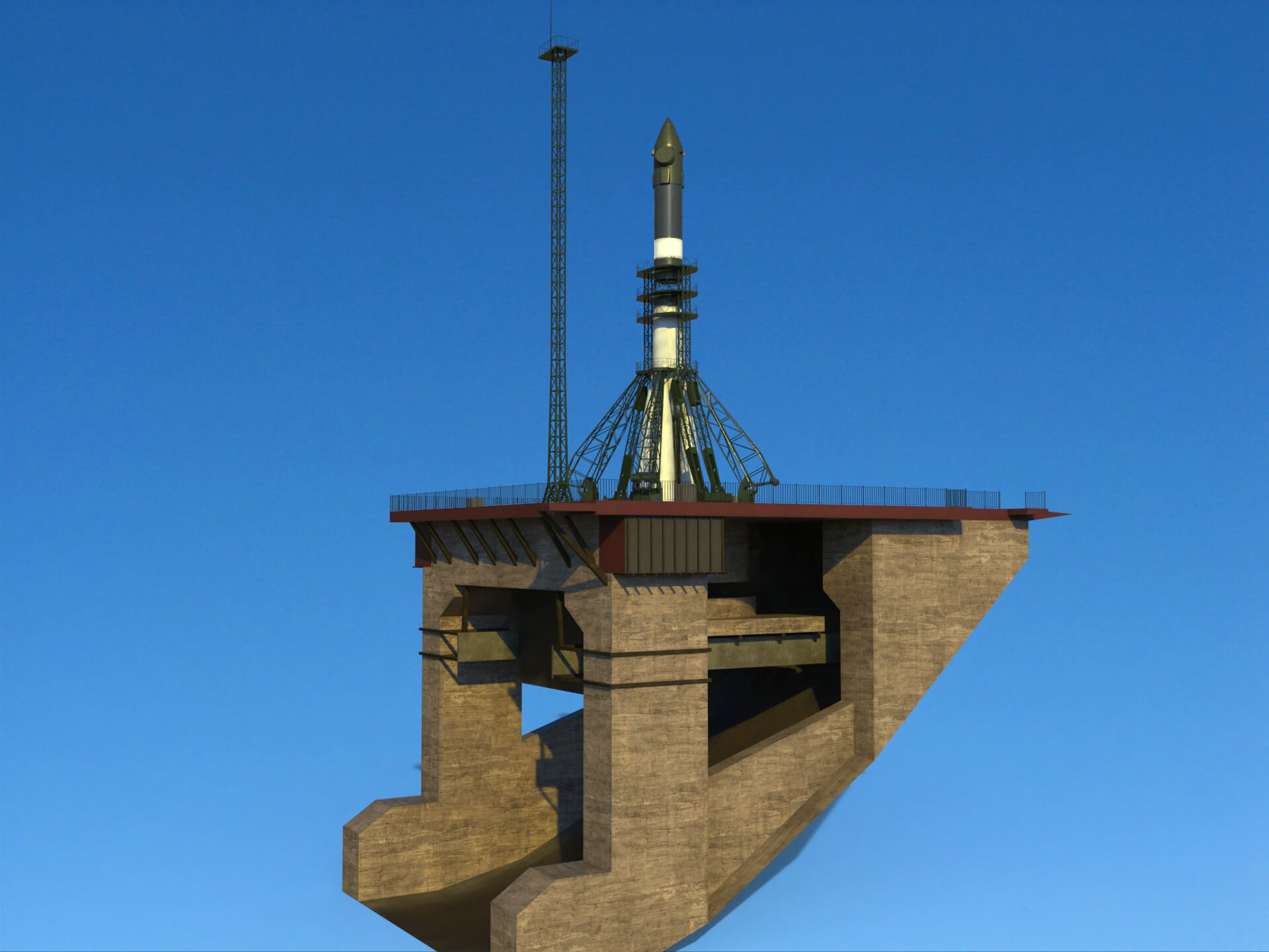 Voskhod 2 Spacecraft - 3D Model by citizensnip