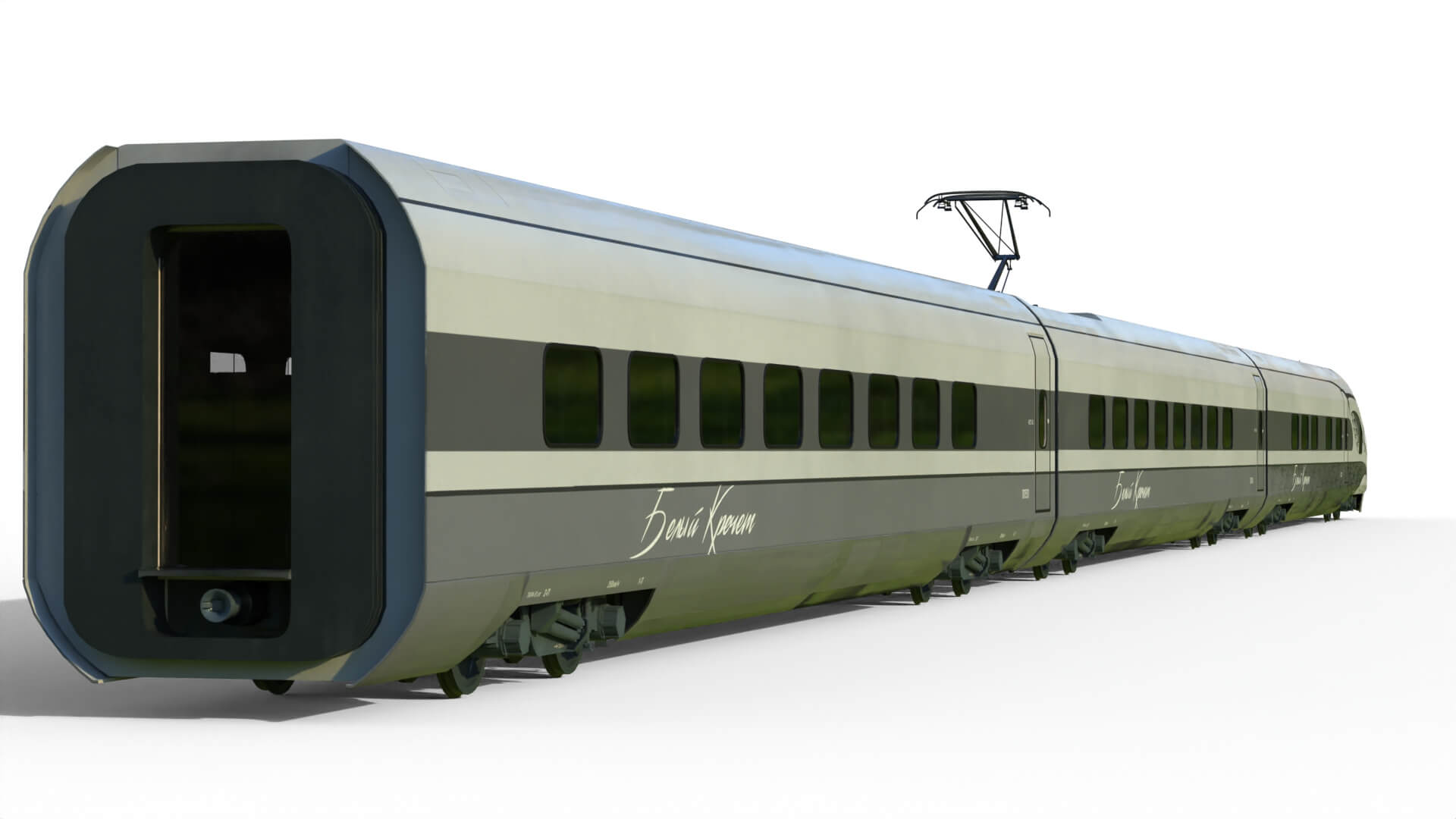 VSM High-Speed Railway 3D Model by citizensnip