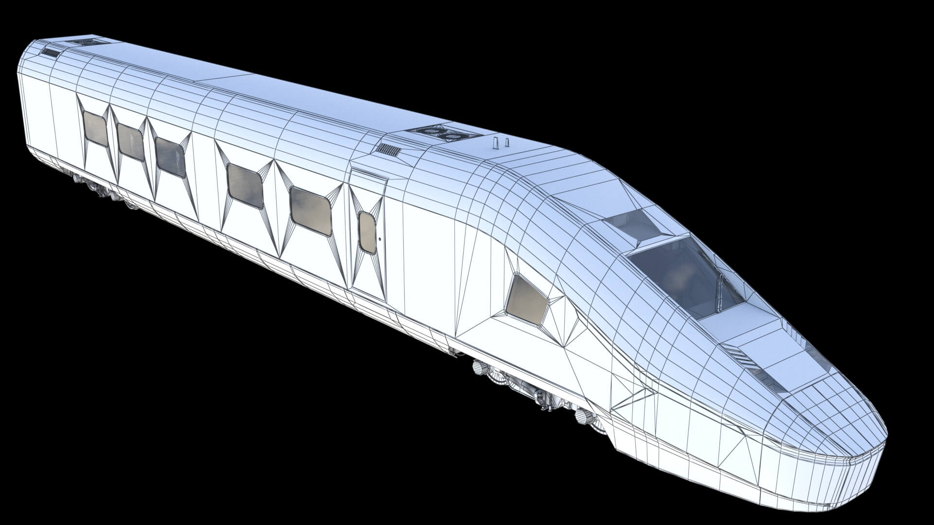 VSM High-Speed Railway 3D Model by citizensnip