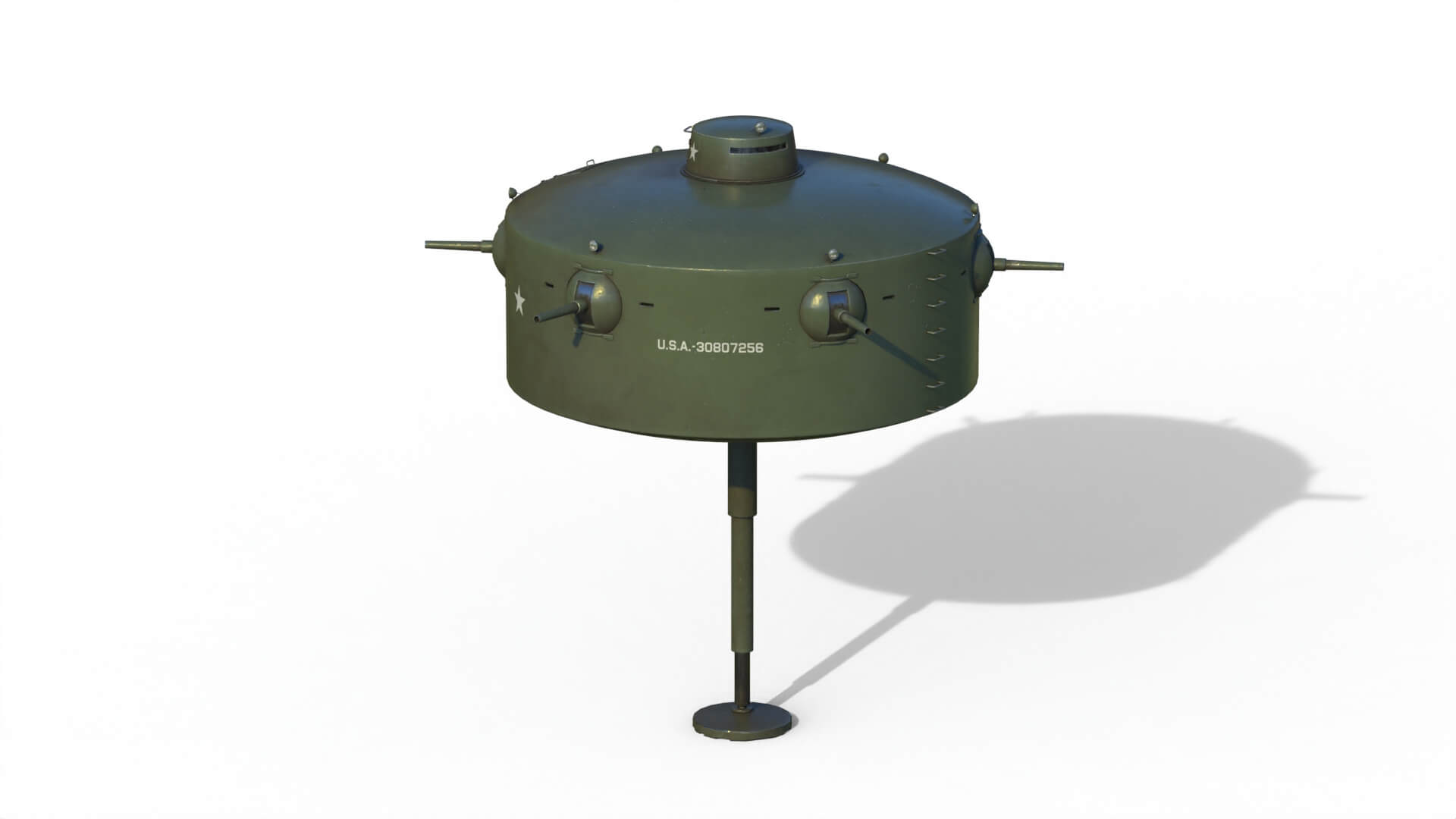 Wallace Leaping Tank - 3D Model by citizensnip