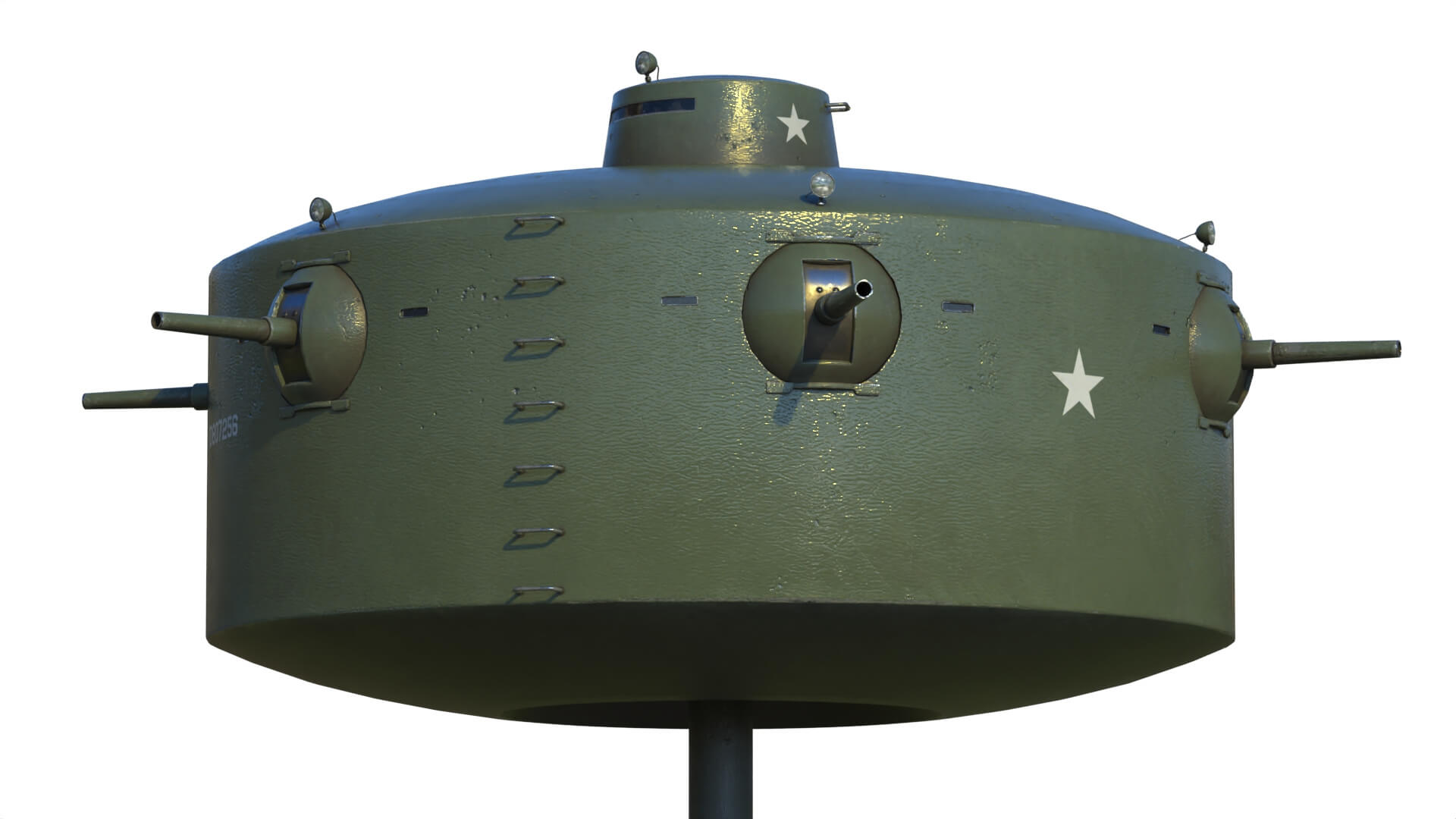 Wallace Leaping Tank - 3D Model by citizensnip