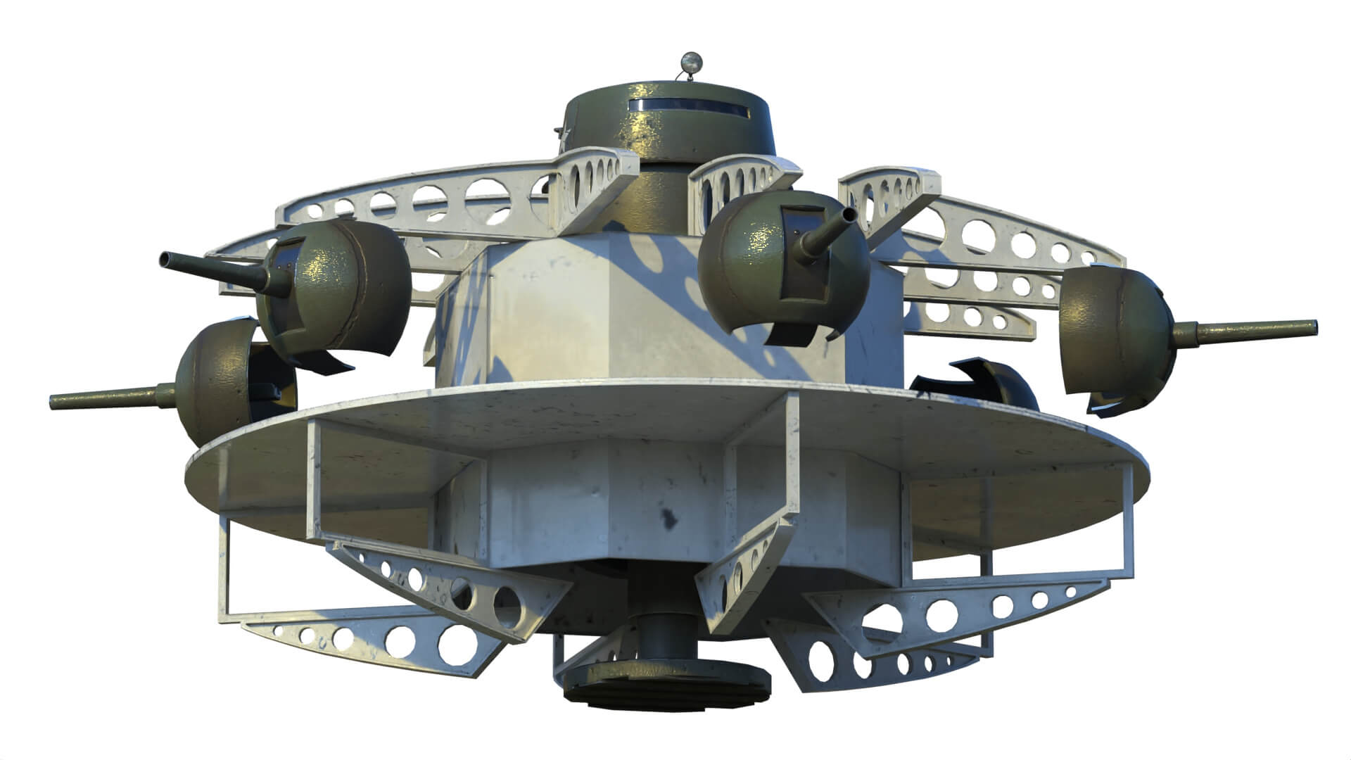 Wallace Leaping Tank - 3D Model by citizensnip