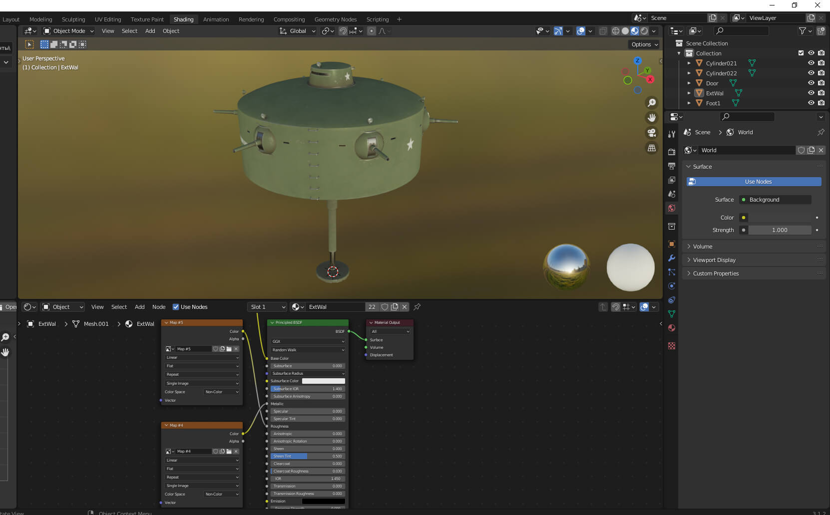 Wallace Leaping Tank - 3D Model by citizensnip