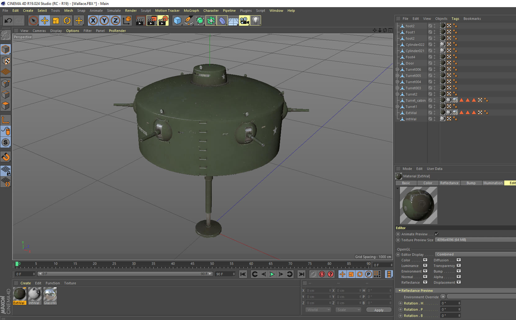 Wallace Leaping Tank - 3D Model by citizensnip