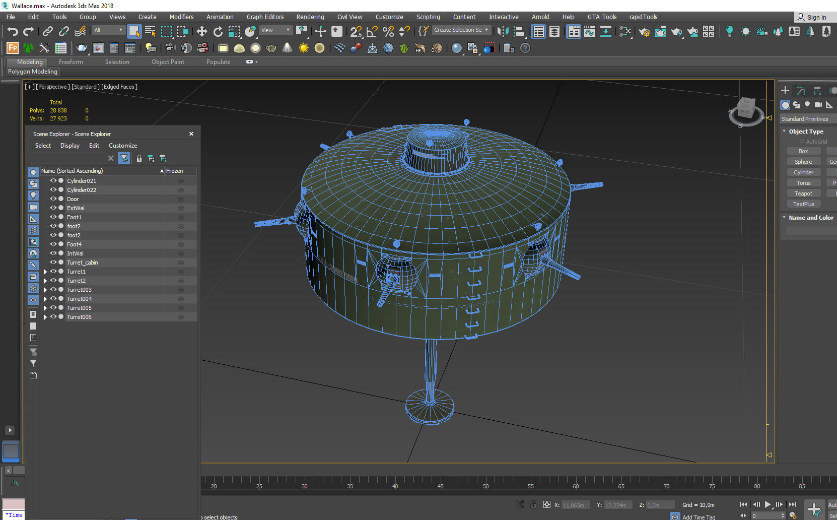 Wallace Leaping Tank - 3D Model by citizensnip