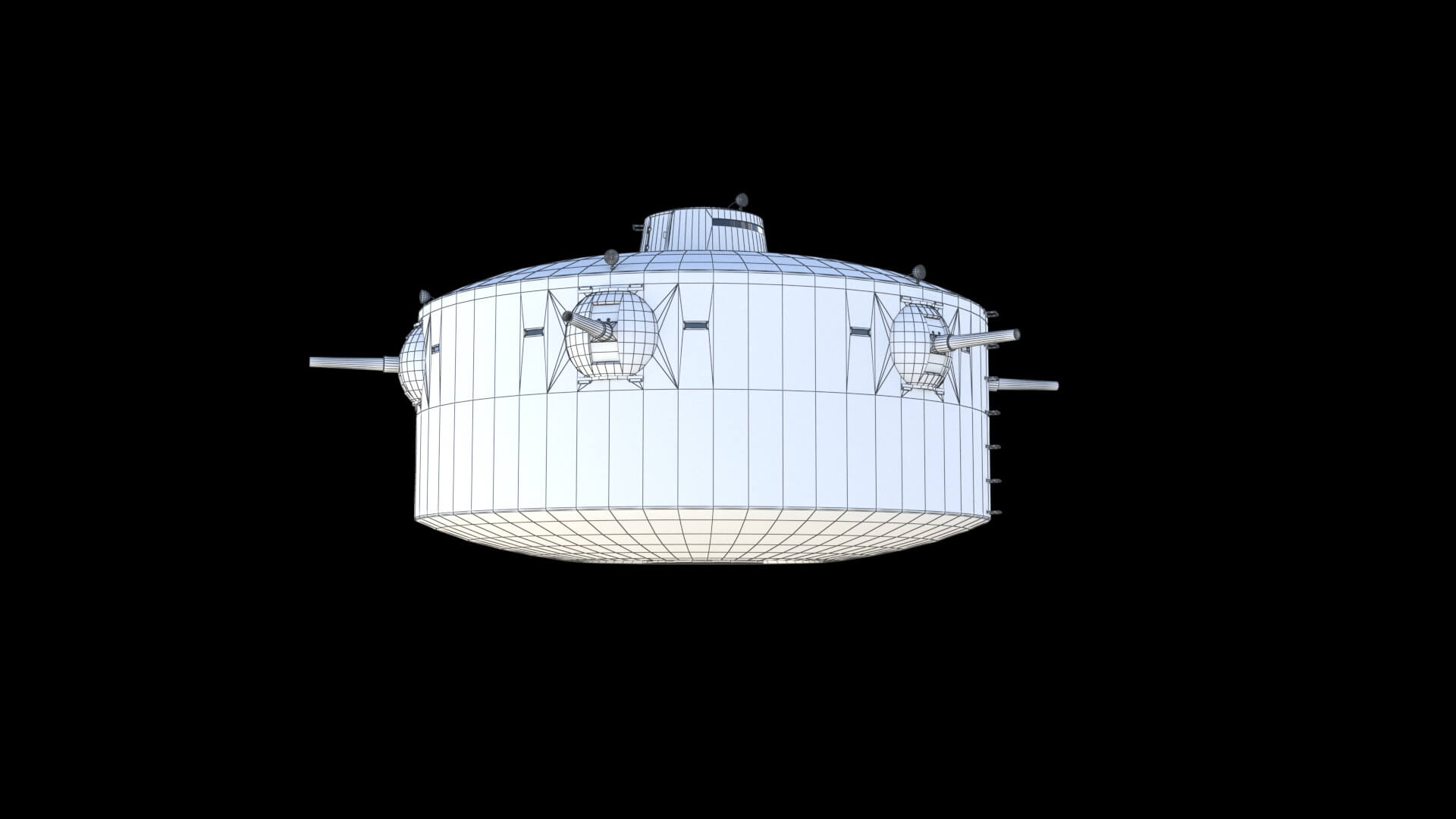 Wallace Leaping Tank - 3D Model by citizensnip