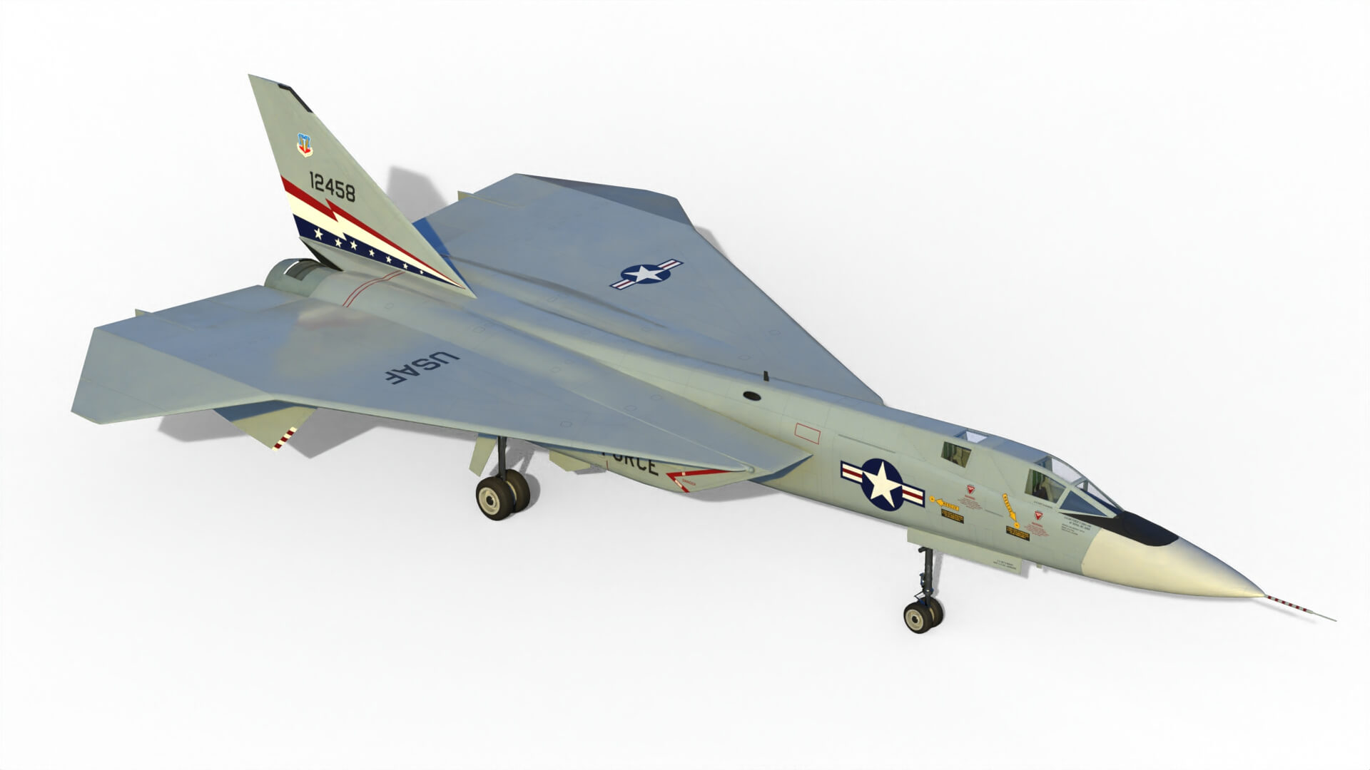 XF-108 Interceptor 3D Model by citizensnip