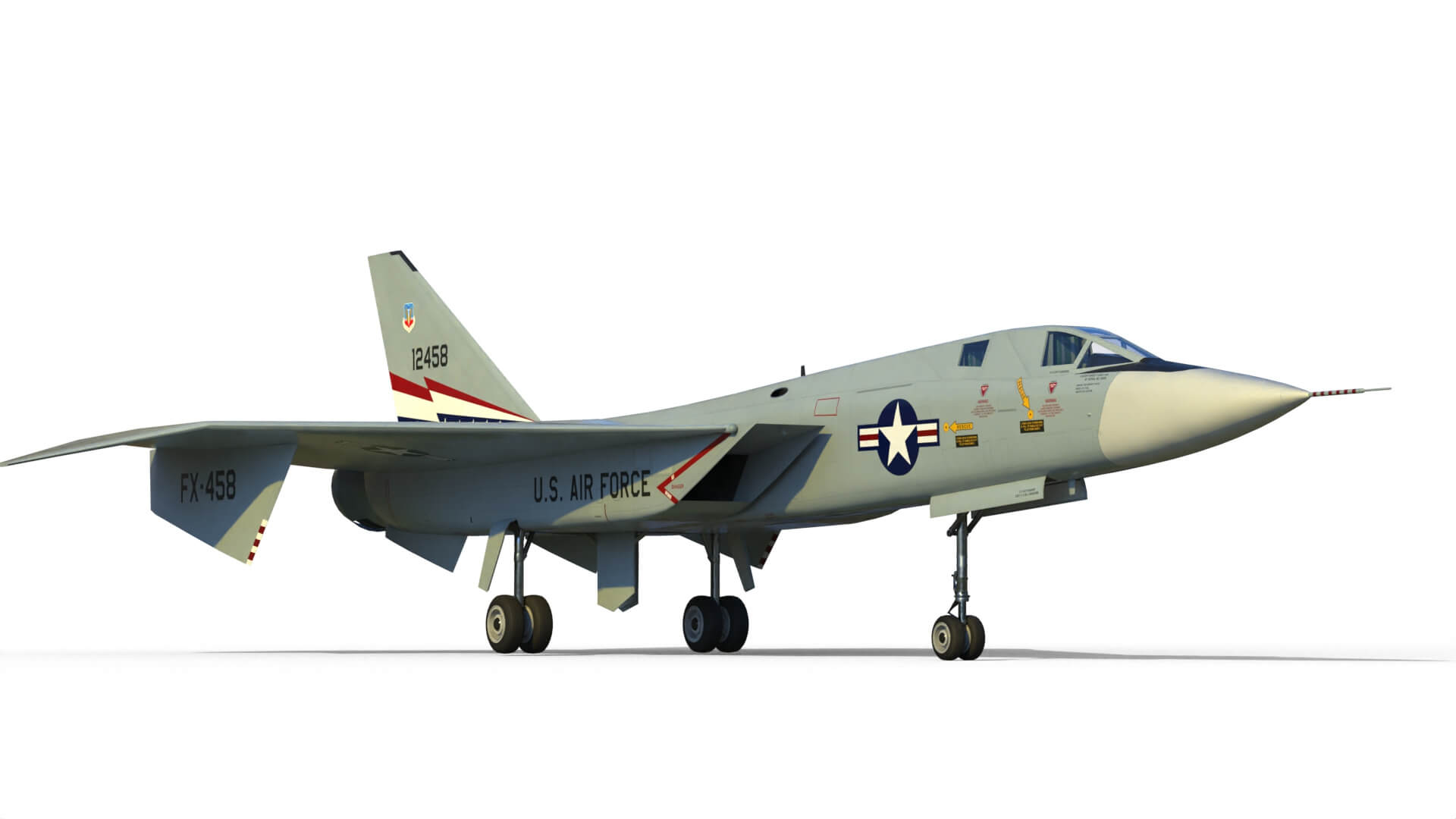 XF-108 Interceptor 3D Model by citizensnip
