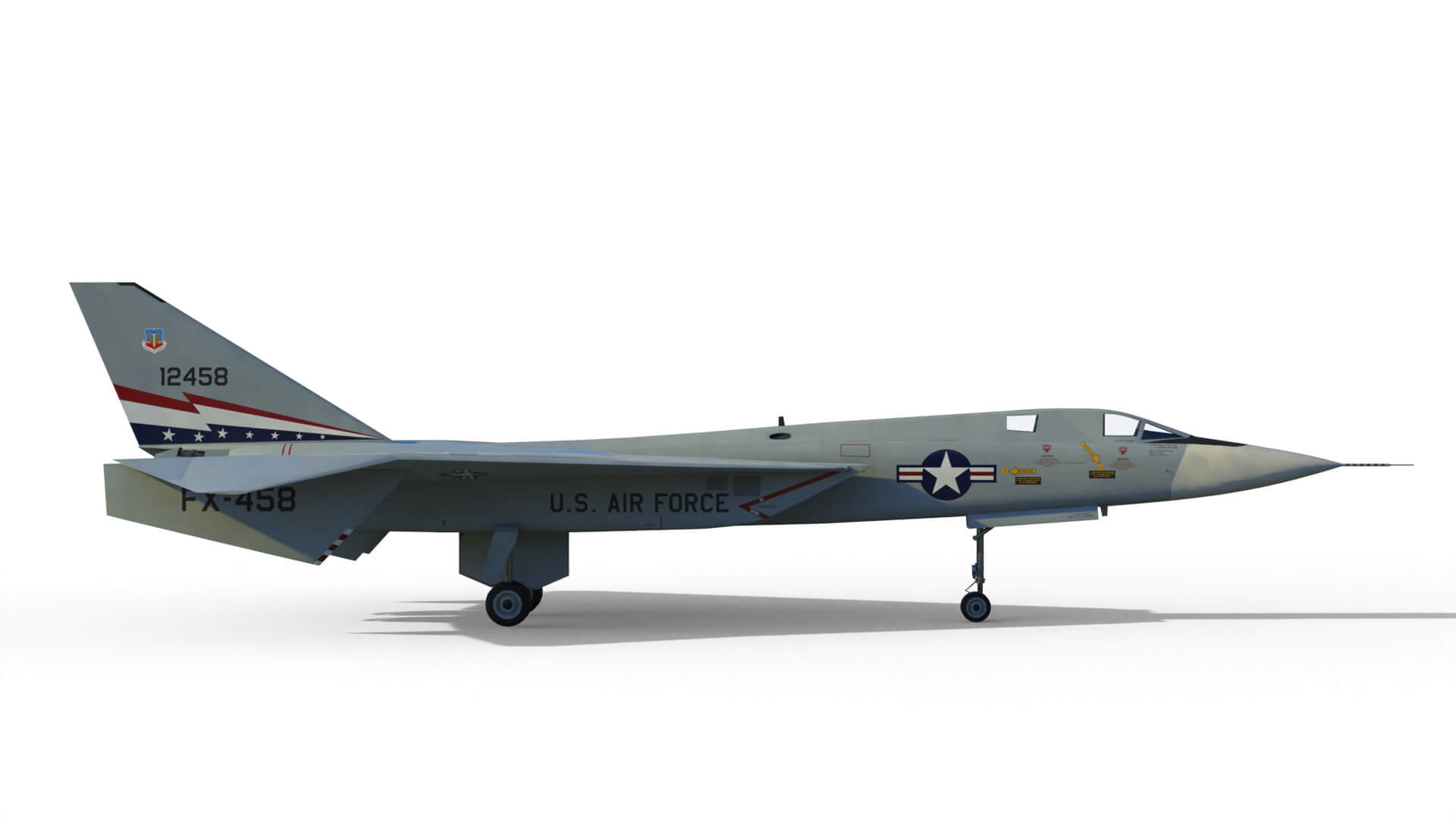 XF-108 Interceptor 3D Model by citizensnip