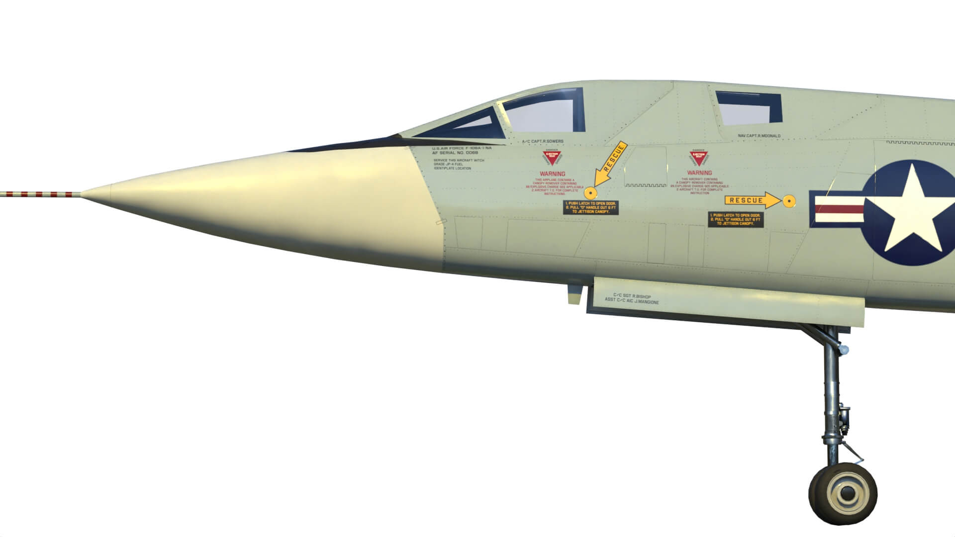 XF-108 Interceptor 3D Model by citizensnip