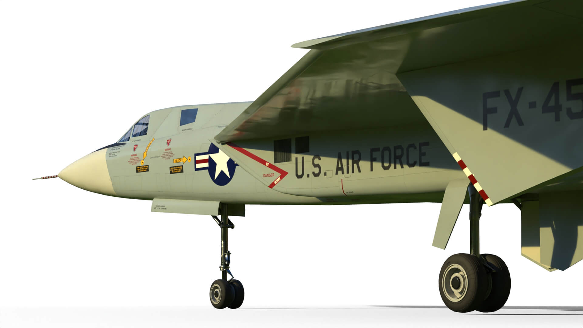 XF-108 Interceptor 3D Model by citizensnip