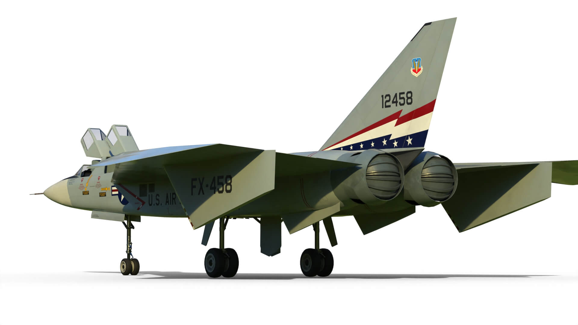 XF-108 Interceptor 3D Model by citizensnip