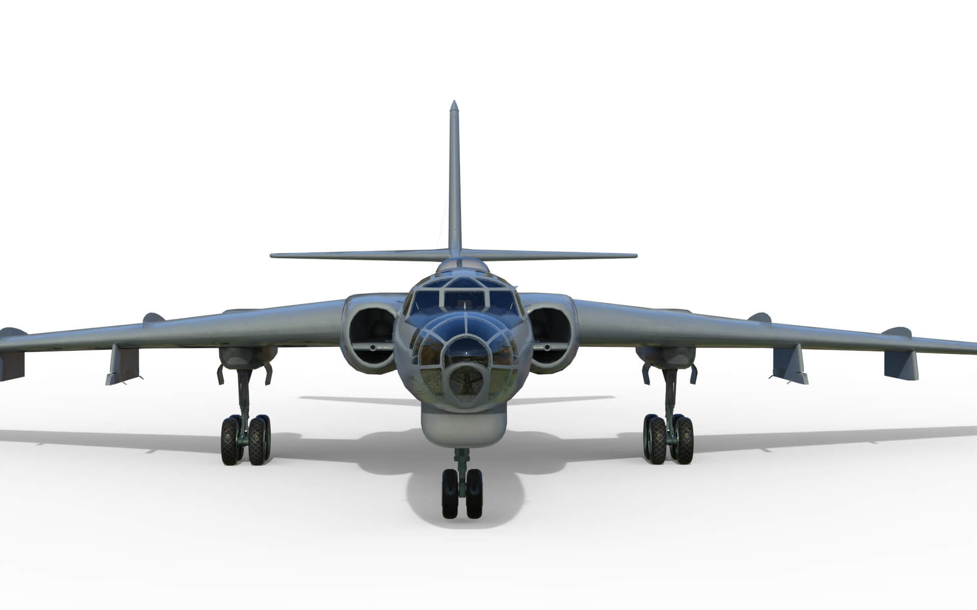 Xian H-6 China Bomber 3D Model by citizensnip