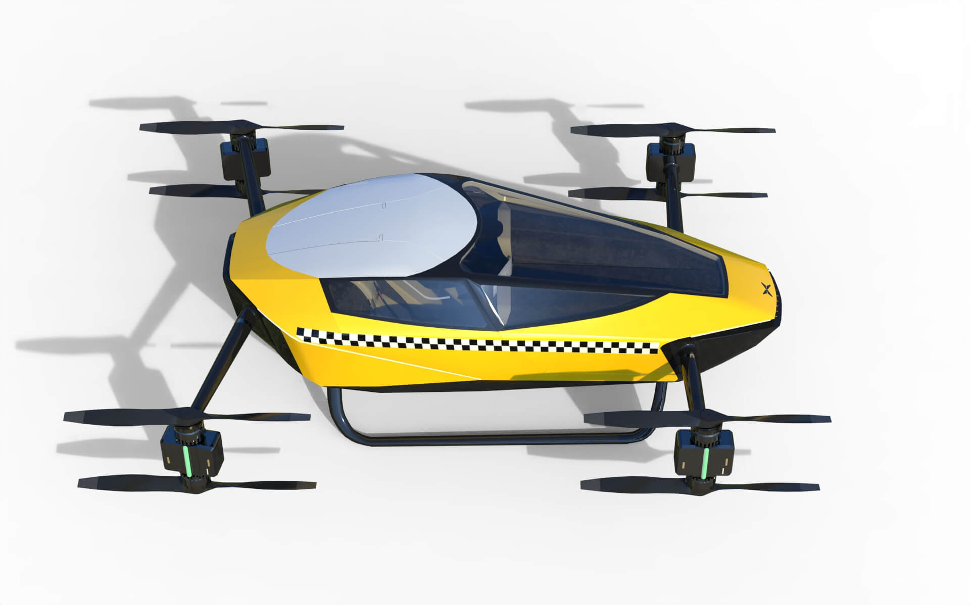 Xpeng X2 Flying Car EVTOL - 3D Model by citizensnip