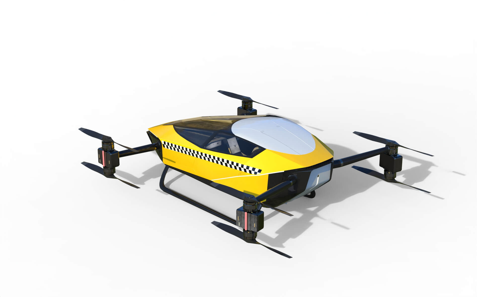 Xpeng X2 Flying Car EVTOL - 3D Model by citizensnip