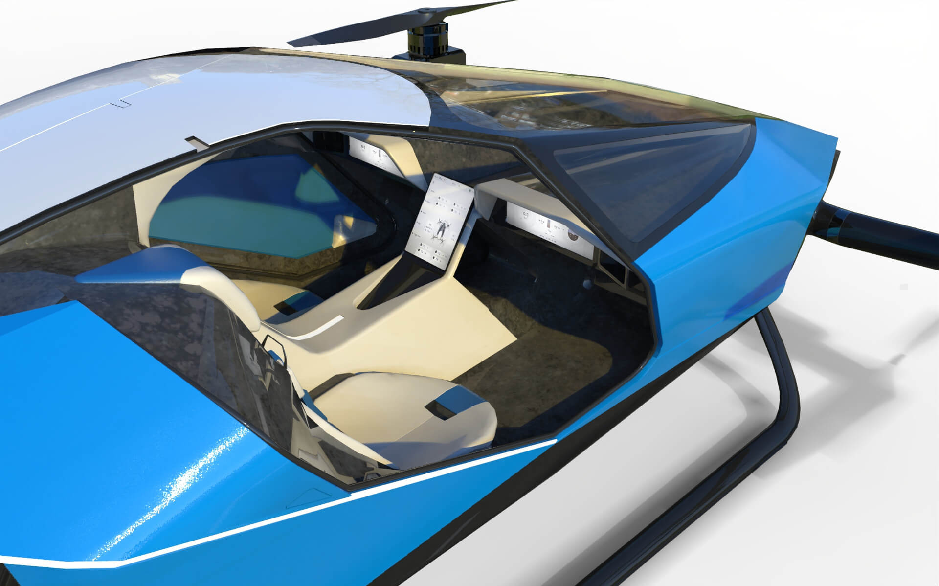 Xpeng X2 Flying Car EVTOL - 3D Model by citizensnip