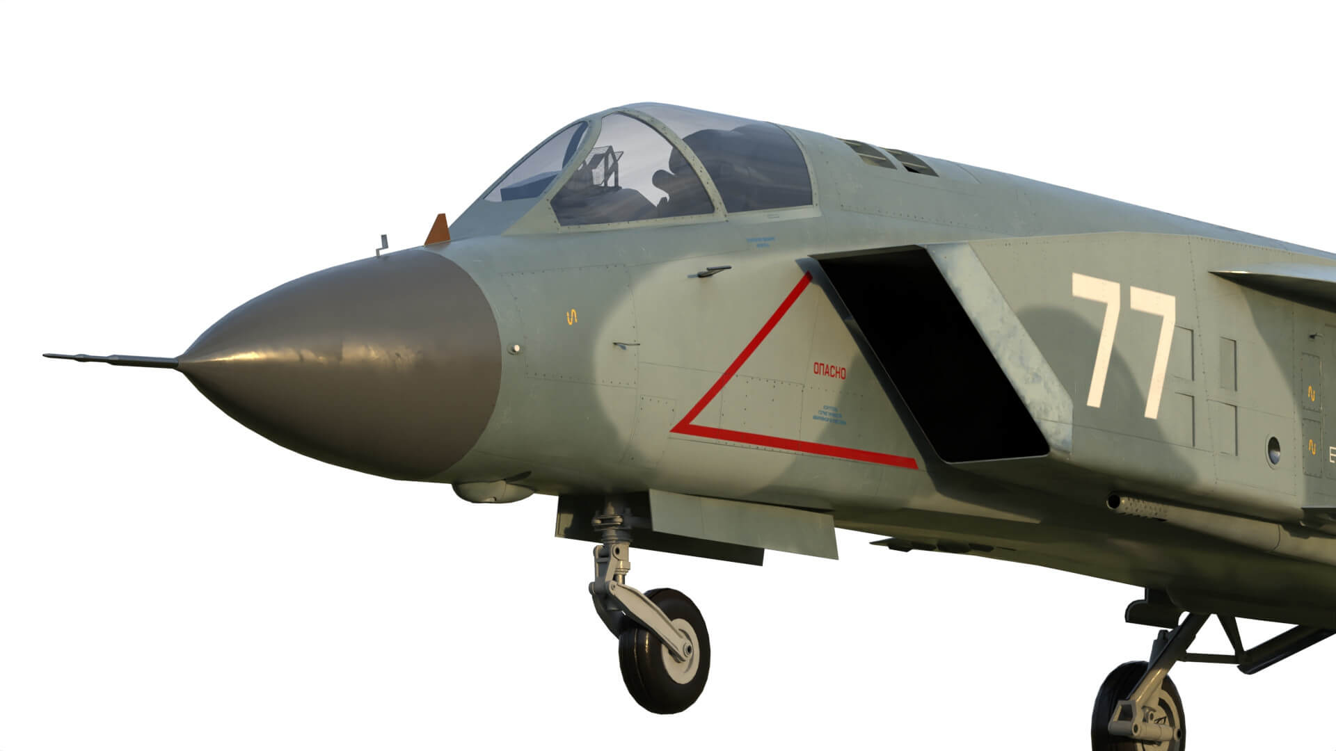 Yak-141 VTOL Jet Fighter 3D Model by citizensnip