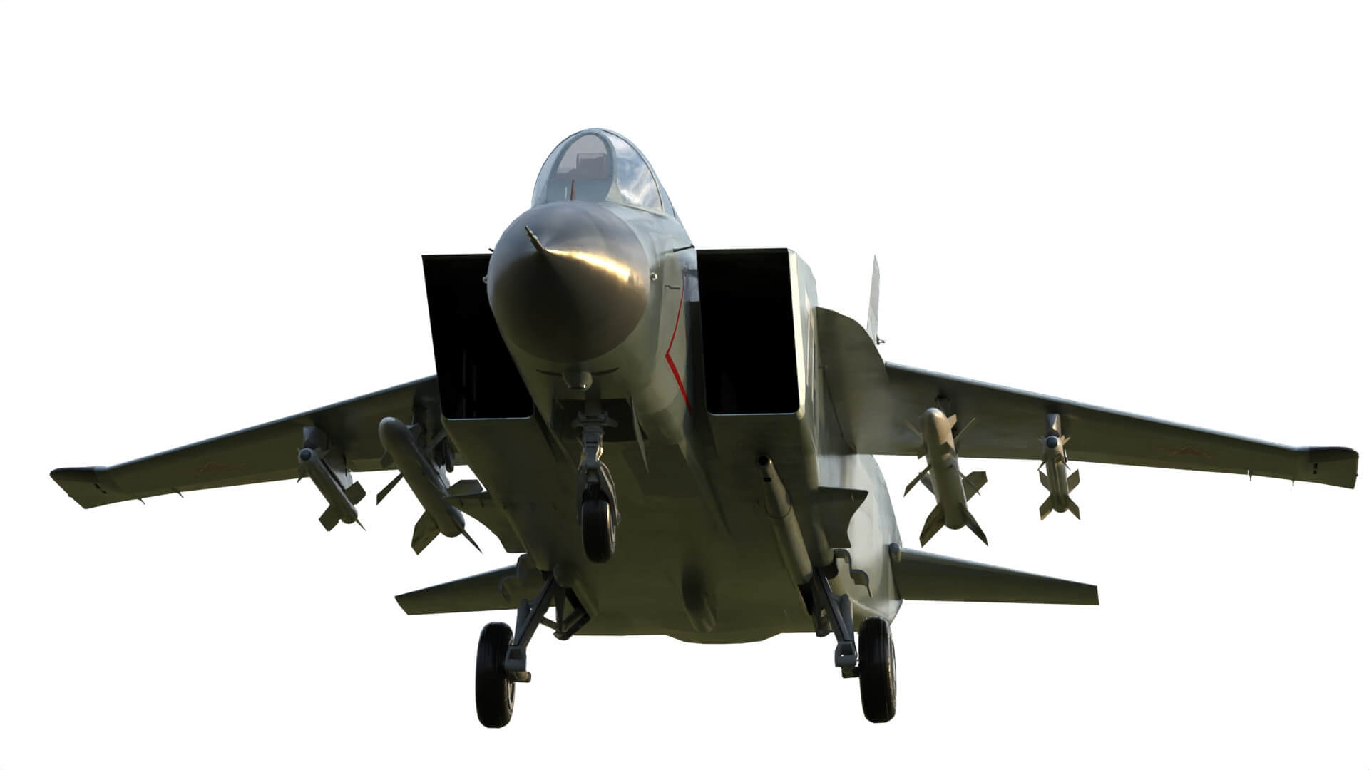 Yak-141 VTOL Jet Fighter 3D Model by citizensnip