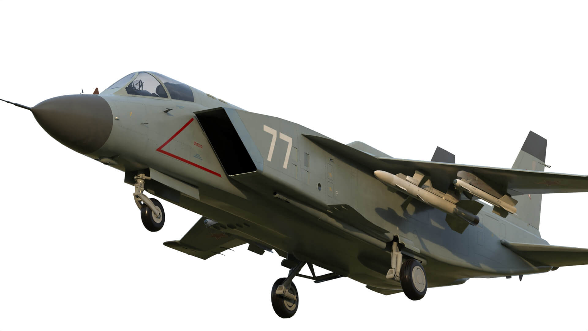 Yak-141 VTOL Jet Fighter 3D Model by citizensnip