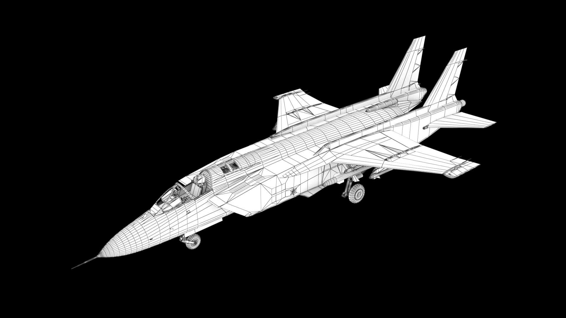 Yak-141 VTOL Jet Fighter 3D Model by citizensnip