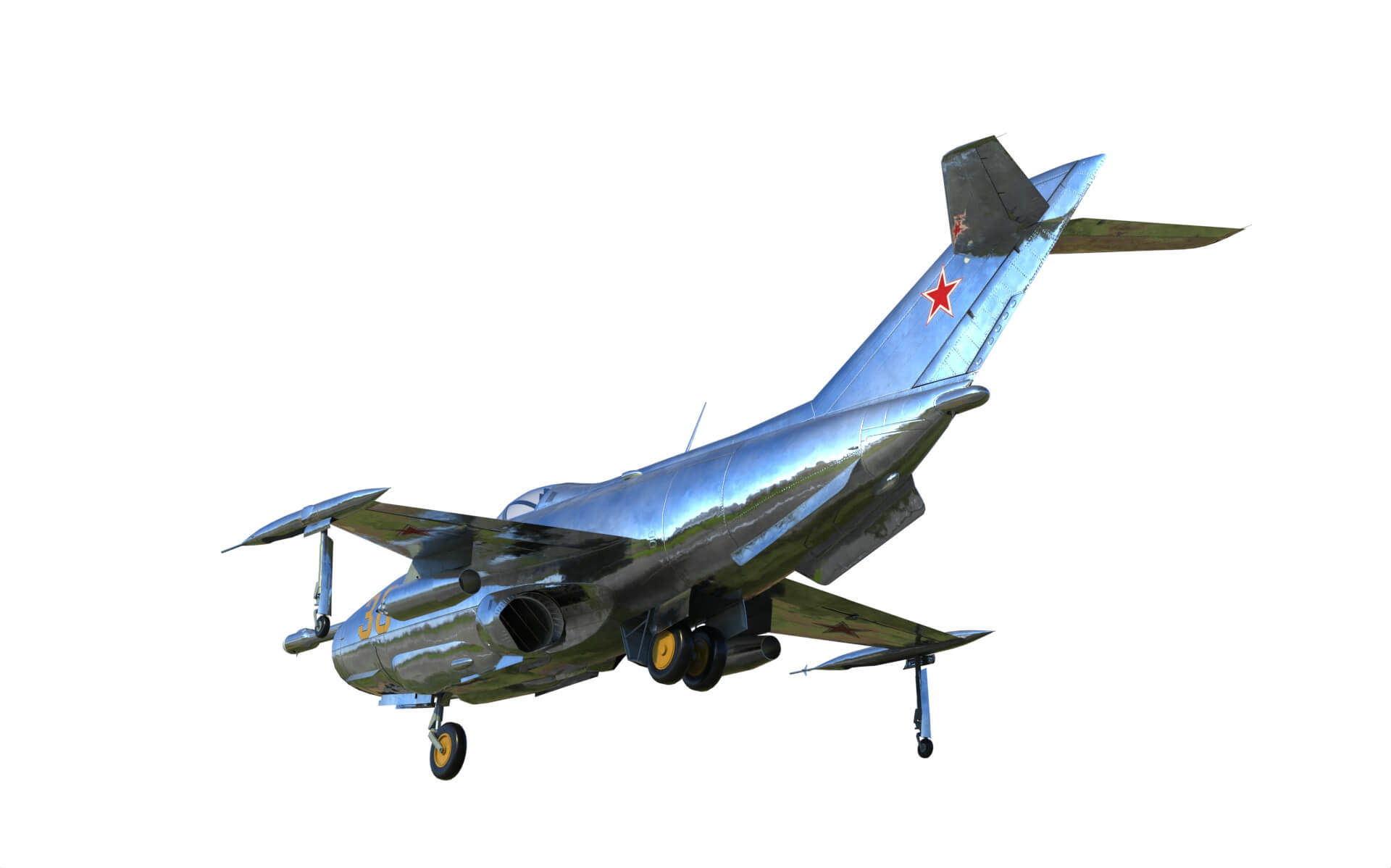 Yakovlev YAK-36 VTOL Fighter 3D Model by citizensnip