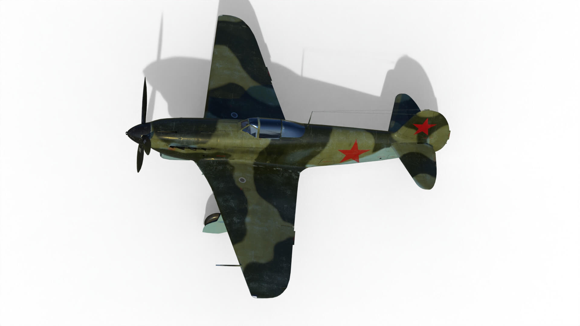 Yakovlev YAK-9 Fighter 3D Model by citizensnip