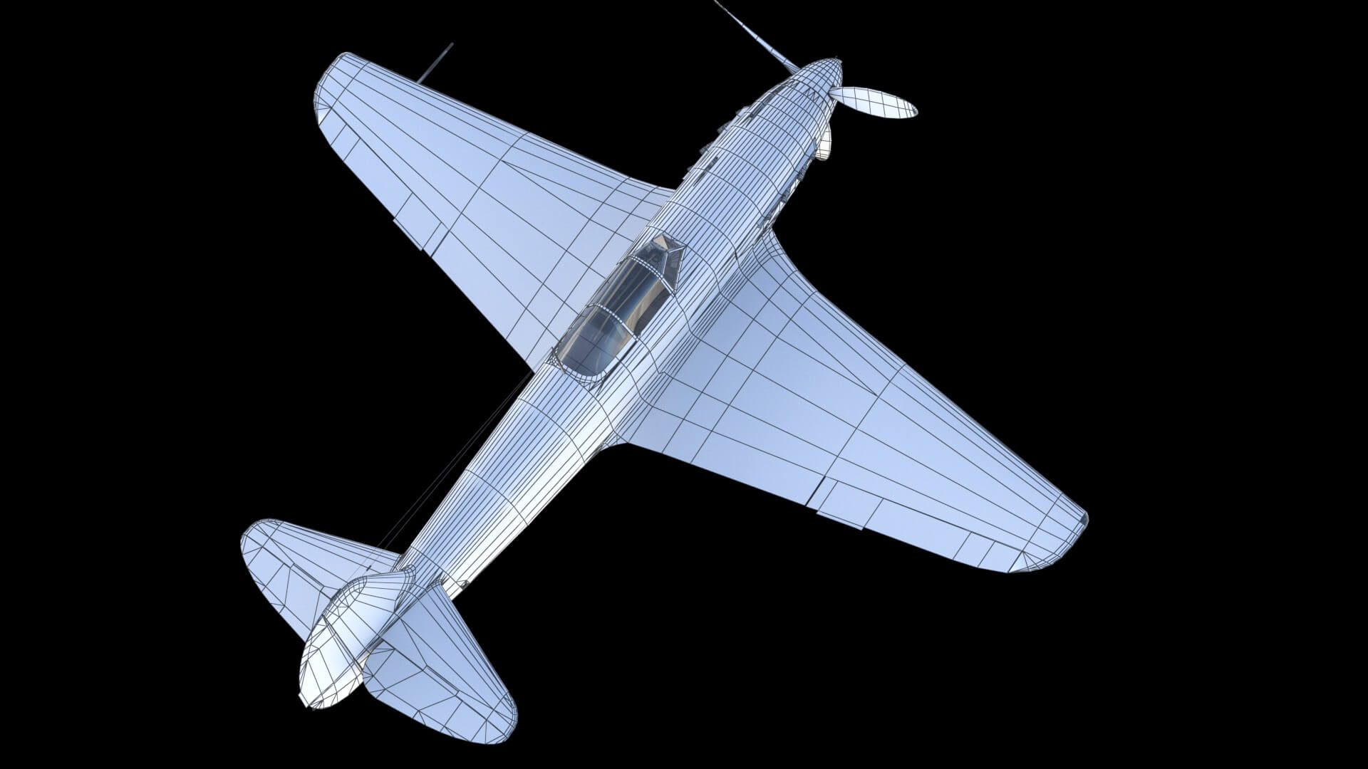 Yakovlev YAK-9 Fighter 3D Model by citizensnip