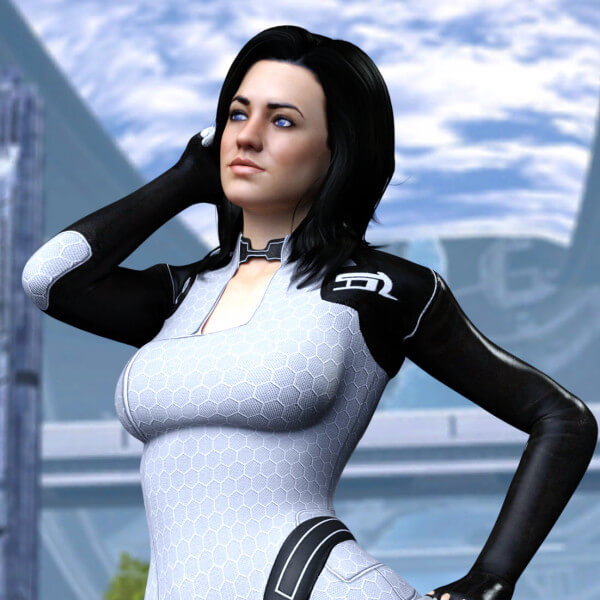 Miranda Catwalk 3D Render, Digital Art by CJones3DCG