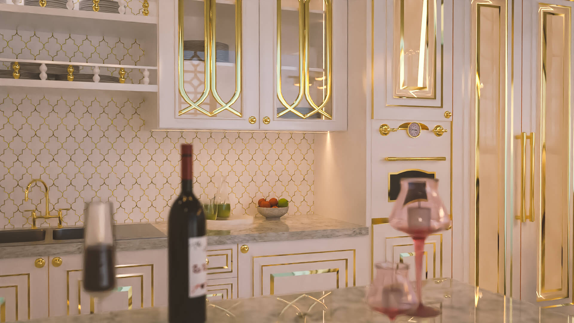 Arabic Kitchen - Daz Content by clacydarch