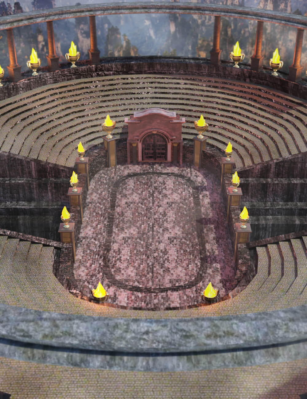 Battle Ground - Free Daz Content by clacydarch